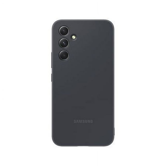 Samsung Galaxy A55 5G Silicone Case Black - EF-PA556TBEGWW - Walmart.com