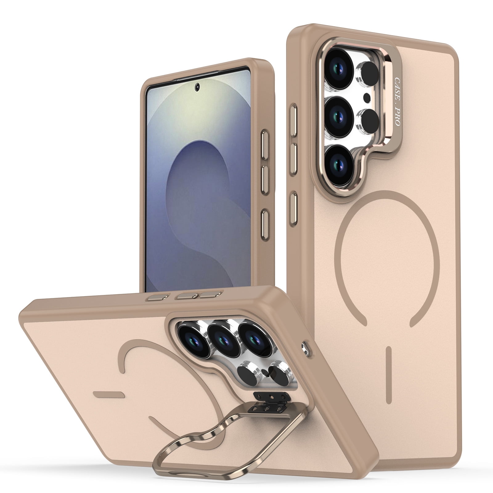 for Samsung Galaxy A55 Rugged Case, Built-in Adjustable Camera Cover ...