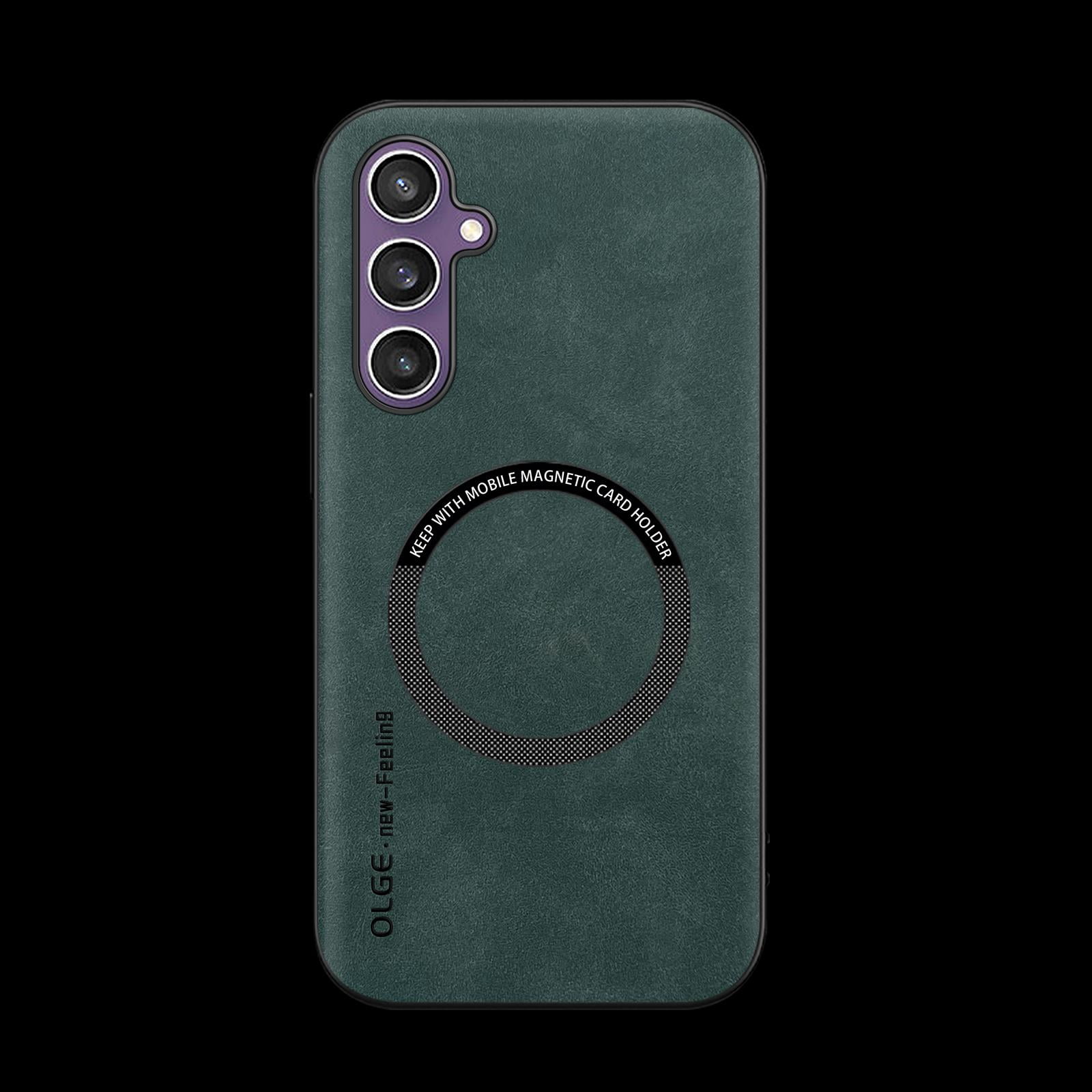 for Samsung Galaxy A56 5G Case Magnetic, Compatible with Magsafe & Car Mount Slim Fit Shockproof ...