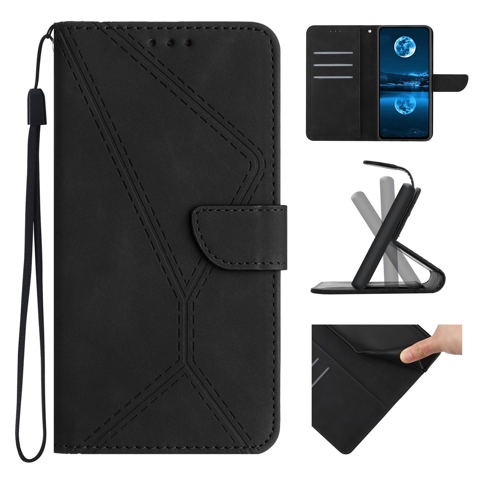 for Samsung Galaxy A56 5G Case, Wallet Card Holder PU Leather Stand ...