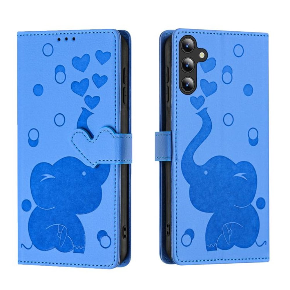 For Samsung Galaxy A57 5G 6.7" Cartoon Elephant Embossed Strong ...