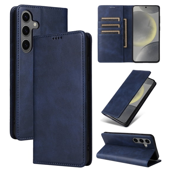 For Samsung Galaxy A57 Case, Premium PU Leather Wallet Folio Cover with ...