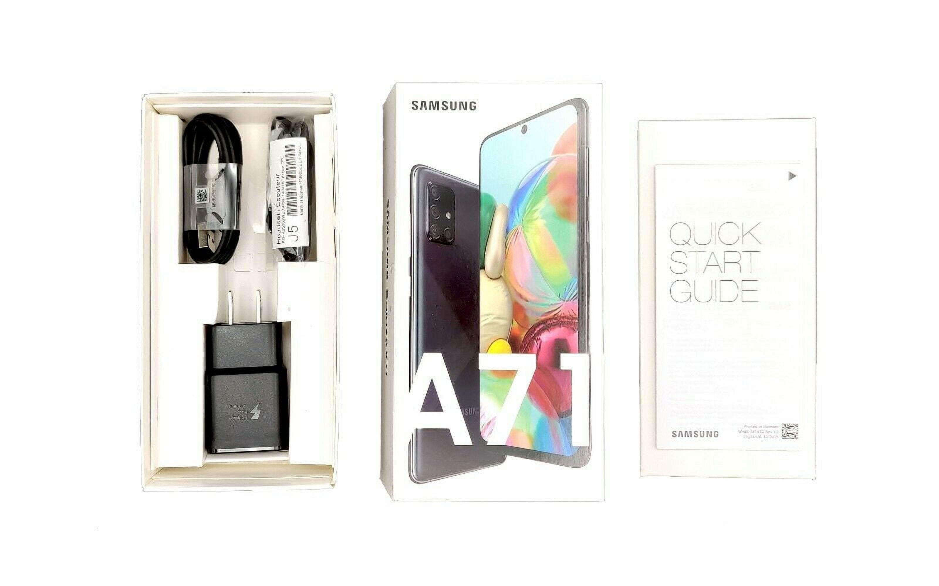 Samsung Galaxy A71 5G GSM Unlocked 128GB Black SM-A716U AT&T MetroPCS ...
