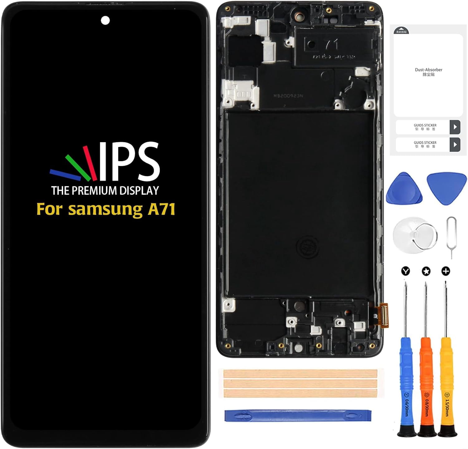 for Samsung Galaxy A71 A715 (TFT with Frame) LCD Display Touch ...