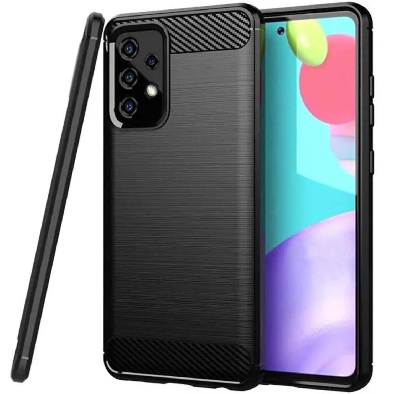 Samsung Galaxy A72 Carbon Case - Walmart.com