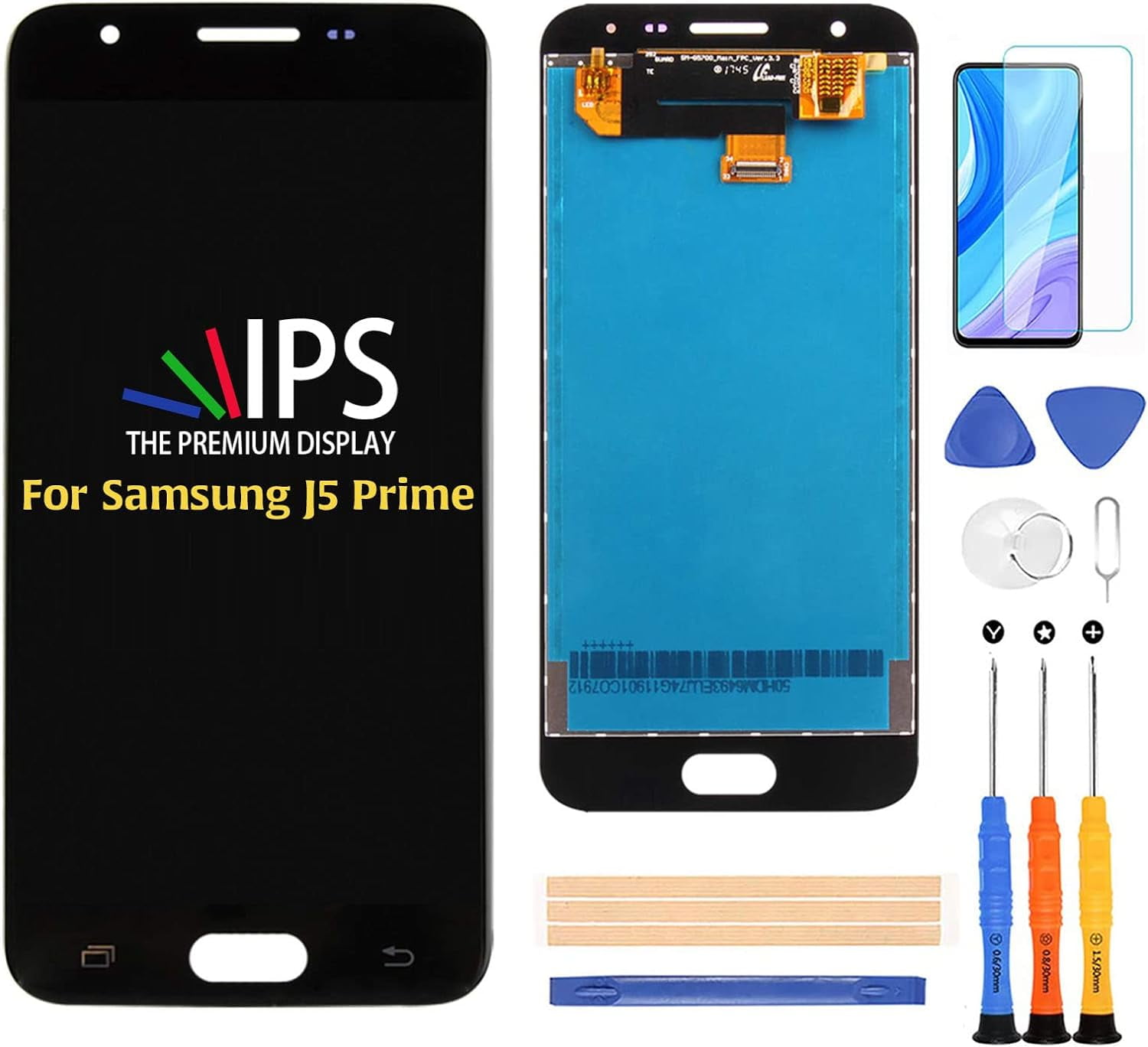 for Samsung Galaxy J5 Prime LCD Display Screen Replacement for G570 ...