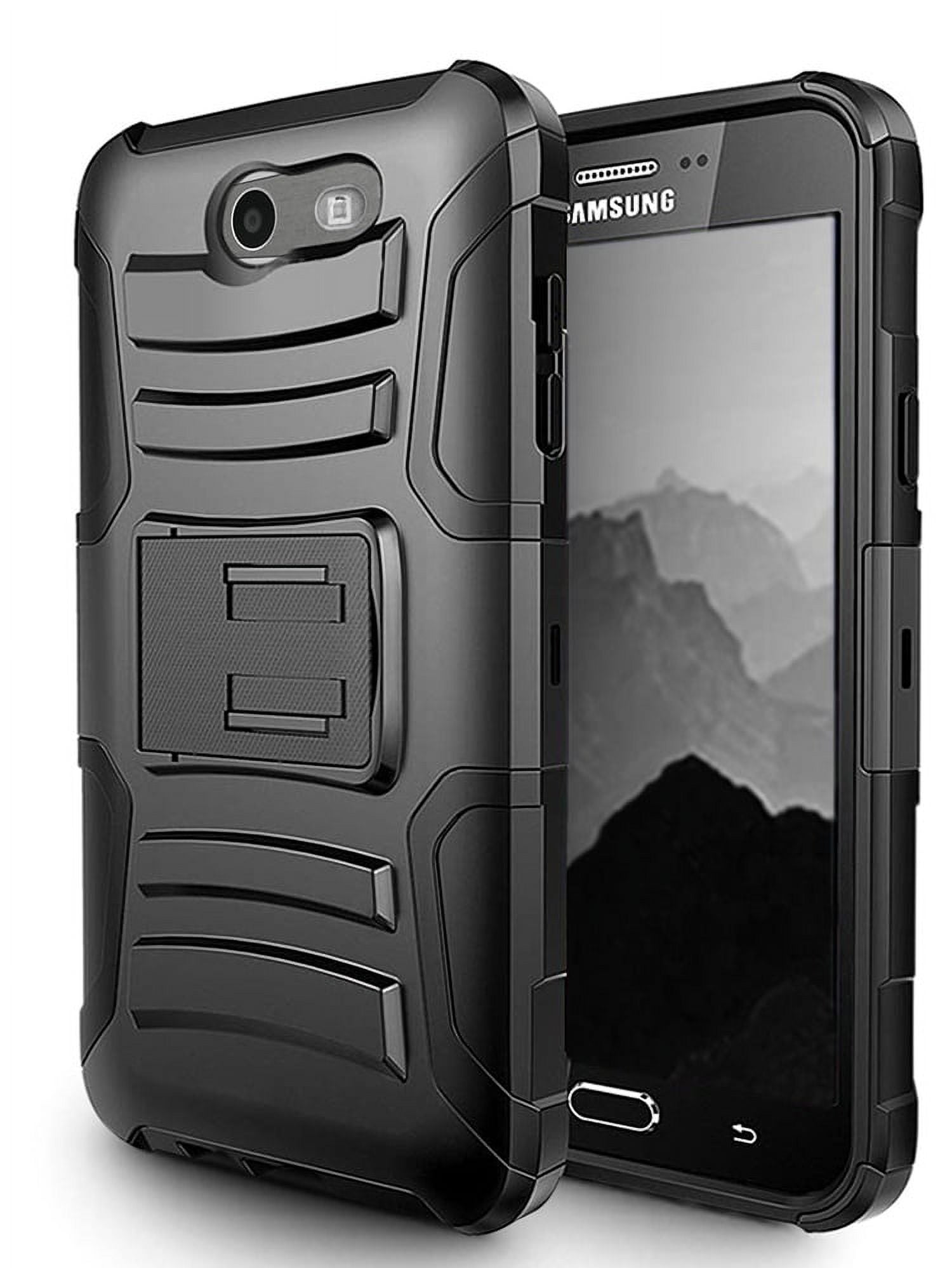 Samsung Galaxy J7 Prime Case, ZV [Heavy Duty Armor Case] Dual Layer ...