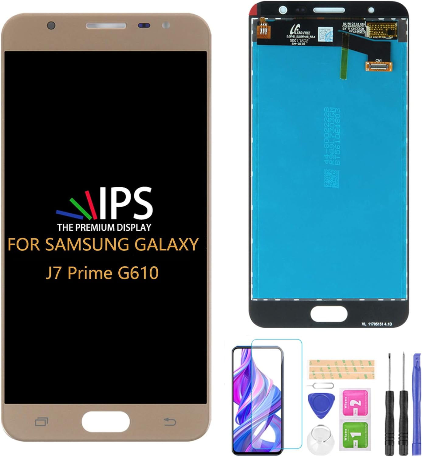 for Samsung Galaxy J7 Prime G610 G610F G610M G610Y/DS G610F/DS G610M/DS 5.5inch Screen ...