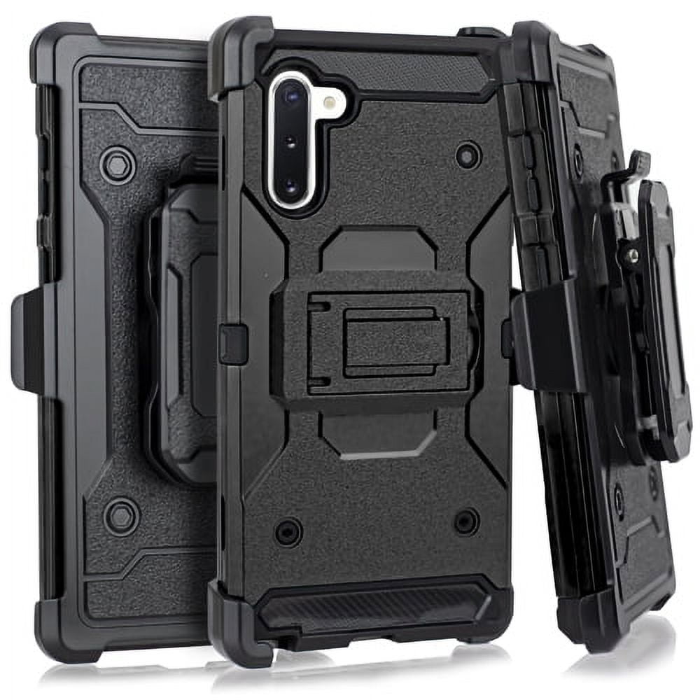 Samsung Galaxy Note 10 Case, With [Tempered Glass Screen Protector ...