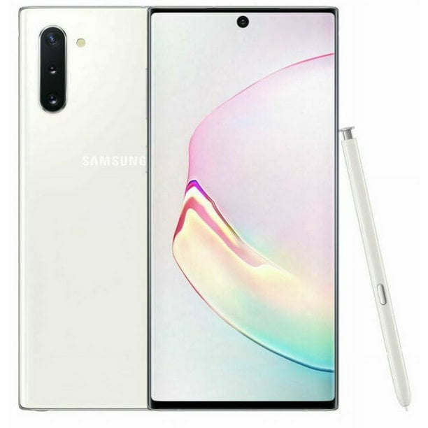 Pre-Owned Samsung Galaxy Note 10 N970U 256GB White Unlocked Smartphone ...