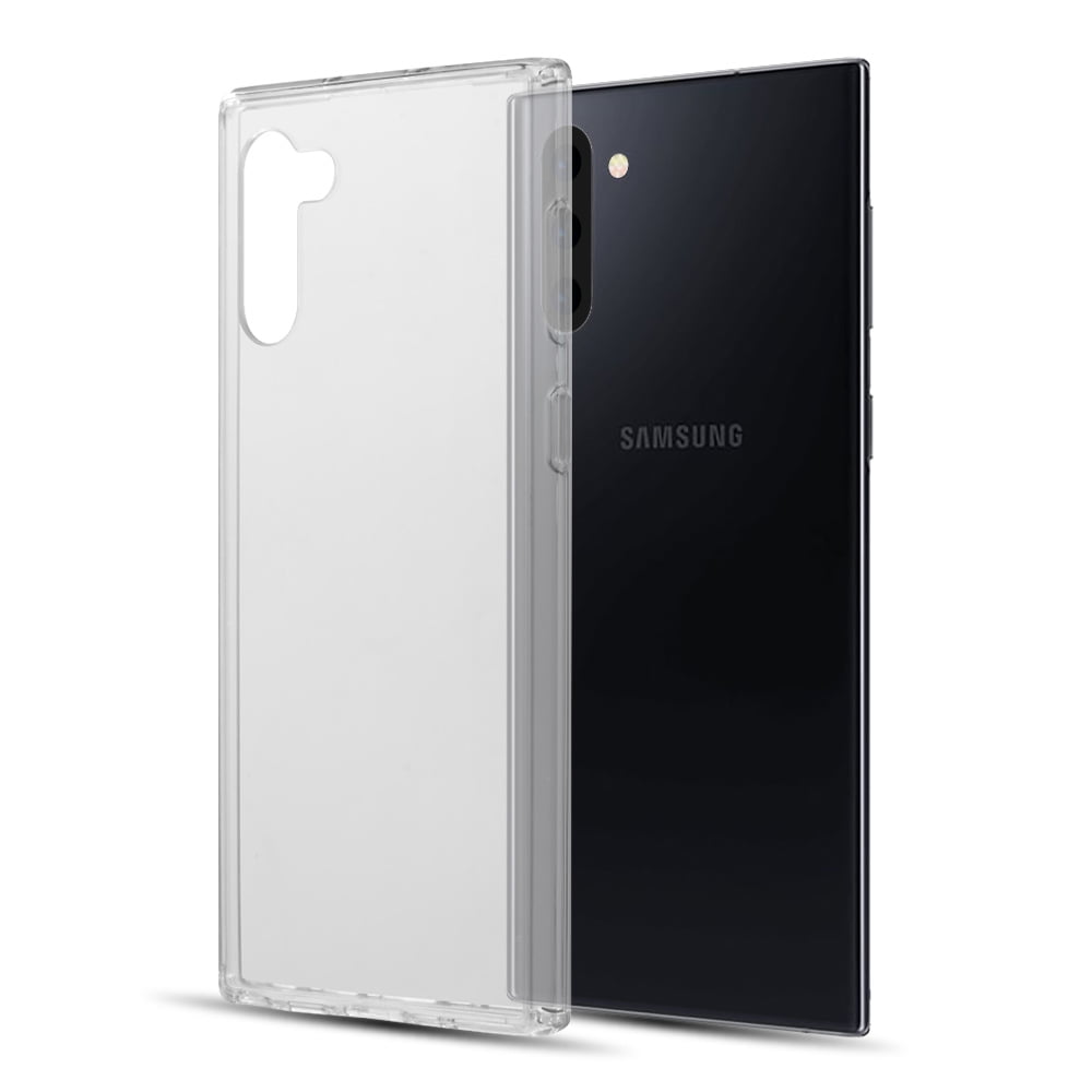Samsung Galaxy Note 10 Phone Case with CLEAR Corner TPU Cushion Bumper ...