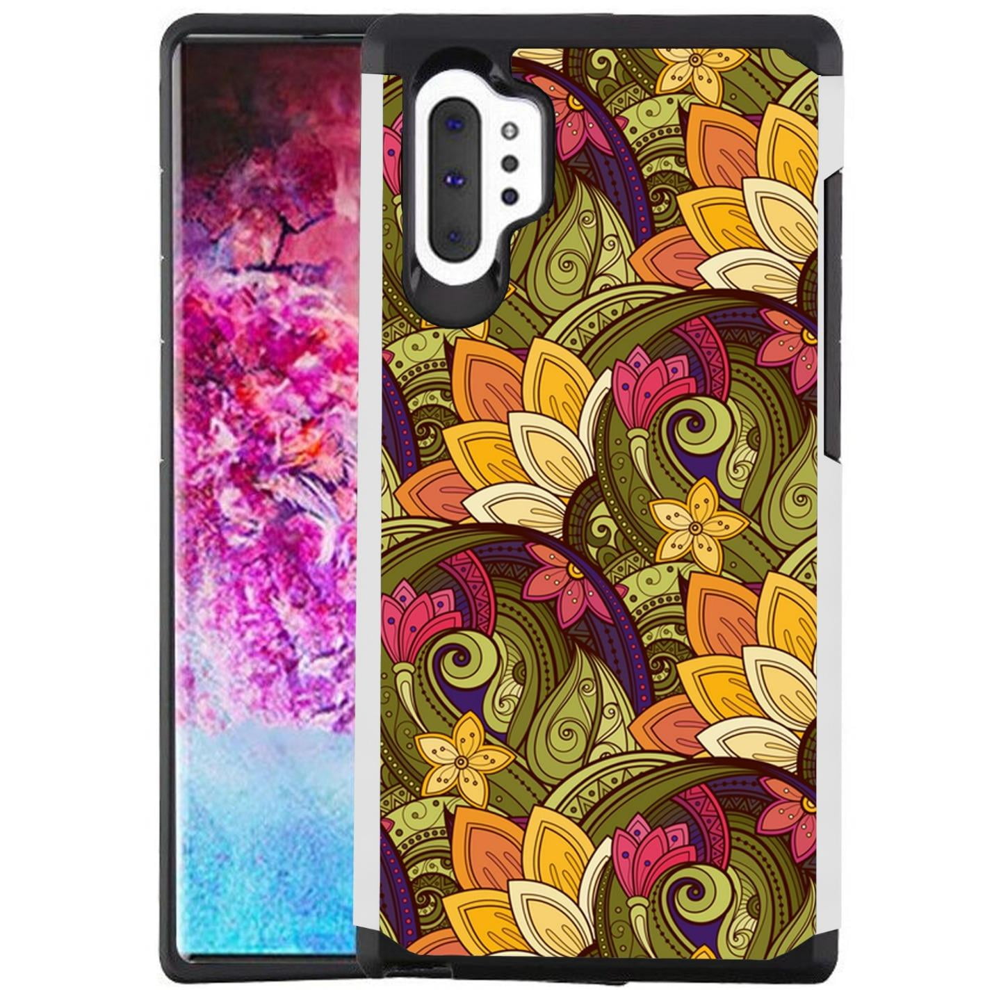 Samsung Galaxy Note 10 Phone Case - Colorful Design Hybrid Armor Case ...