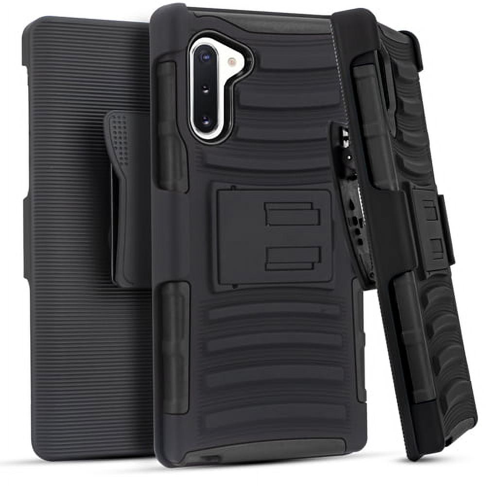 Samsung Galaxy Note 10 Phone Case, Dual Layers [Combo Holster] And ...