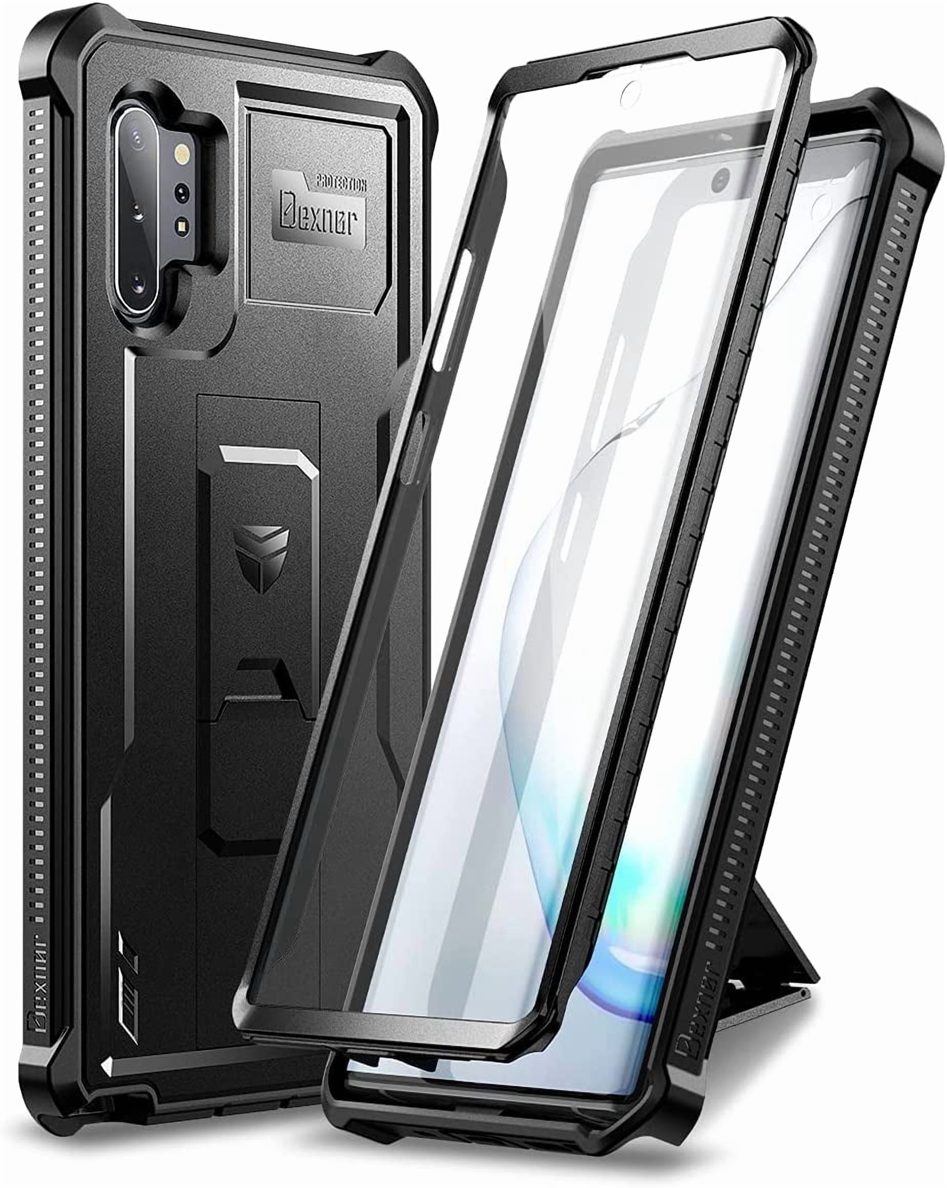 for Samsung Galaxy Note 10+ Plus Case, [Built in Screen Protector and ...