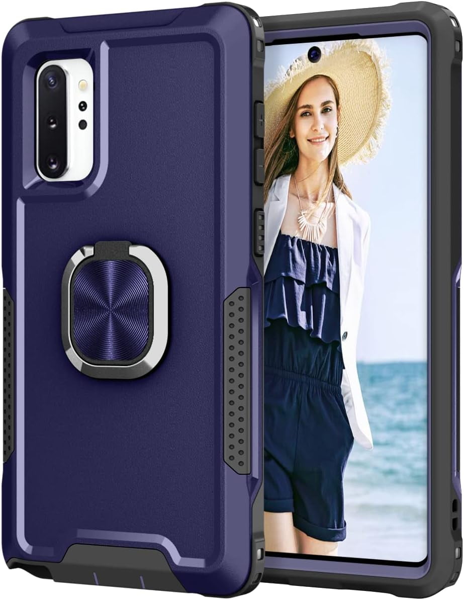 for Samsung Galaxy Note 10 Plus Note10+ 5G Case with Magnetic Ring ...
