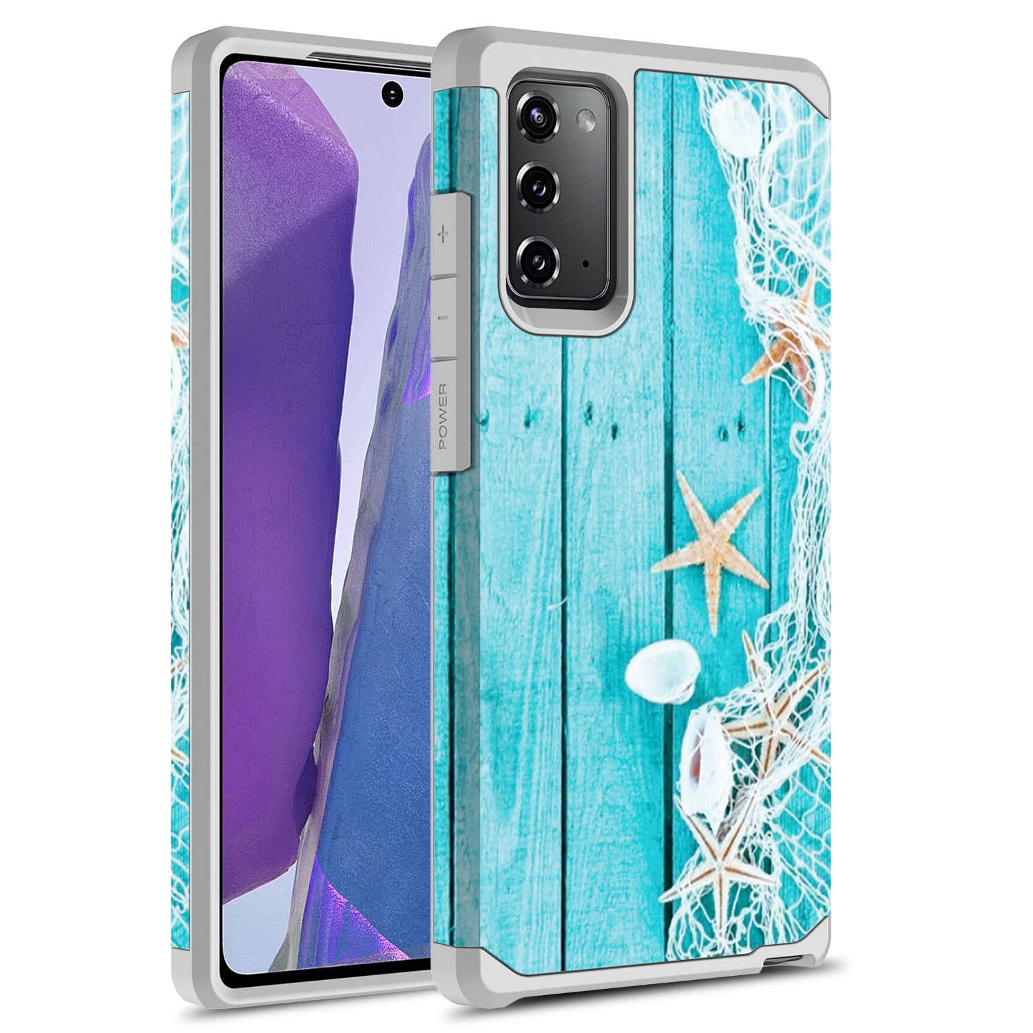 Samsung Galaxy Note 20 5G Case, Rosebono Slim Hybrid Dual Layer ...