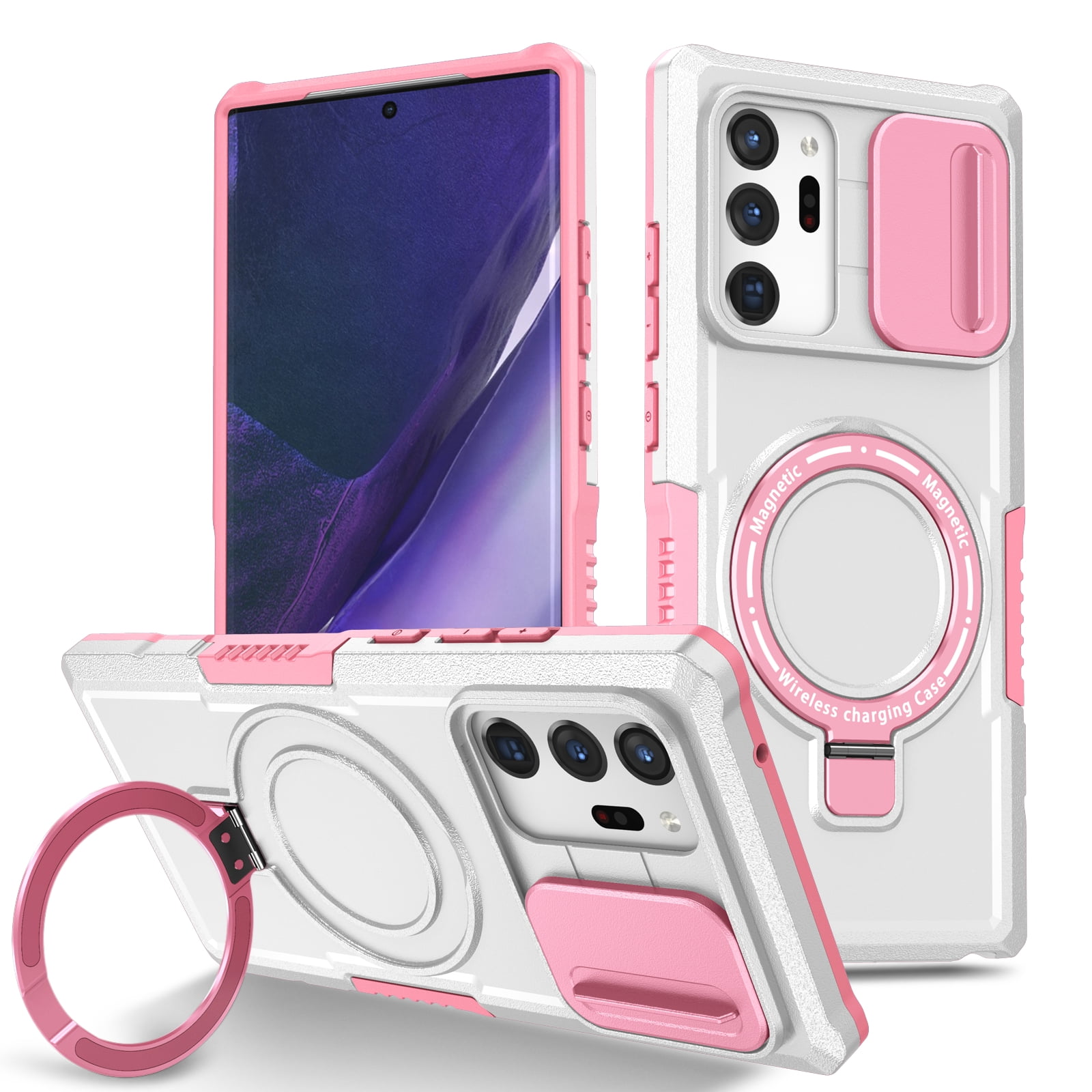 for Samsung Galaxy Note 20 Ultra Case with Camera Sliding Cover ...
