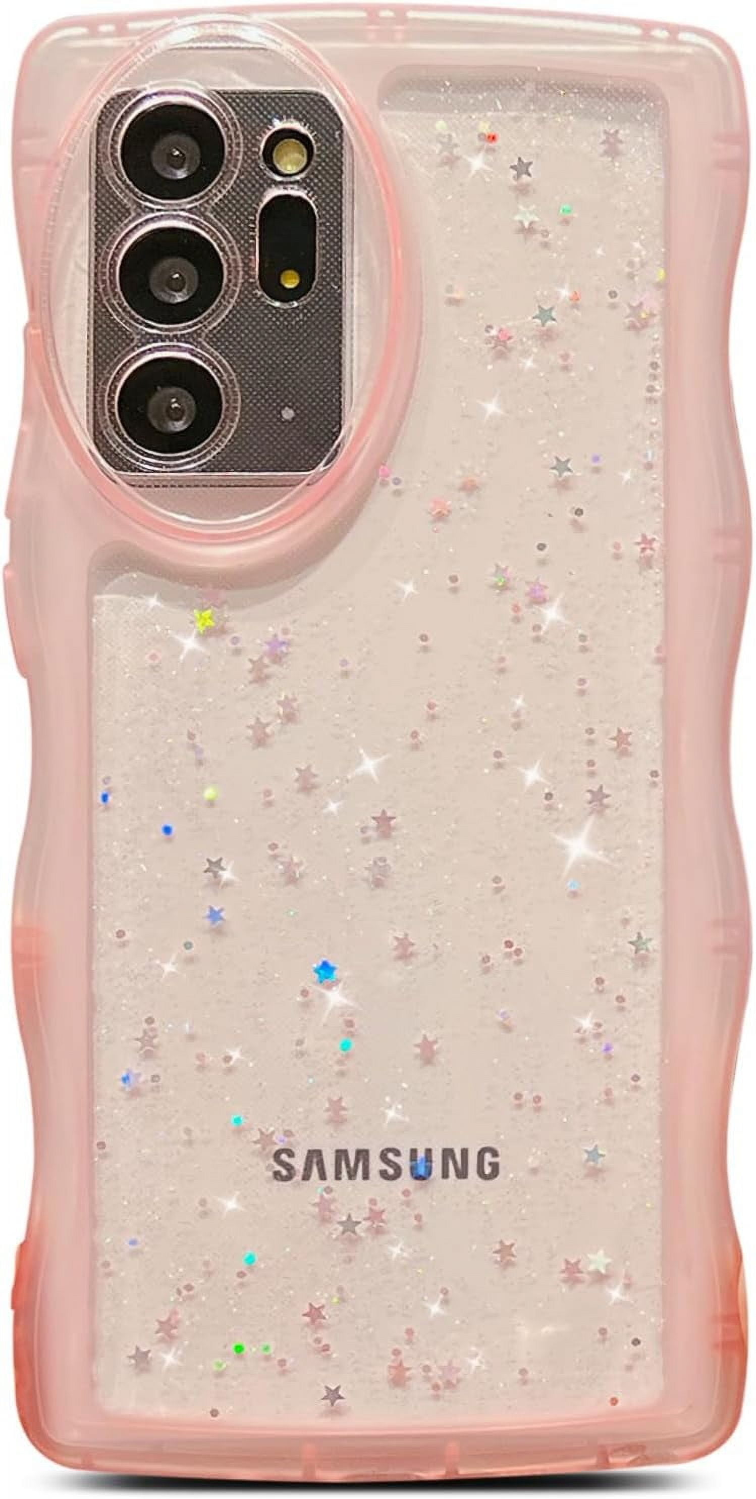 for Samsung Galaxy Note 20 Ultra Case Glitter Clear Bling Star ...
