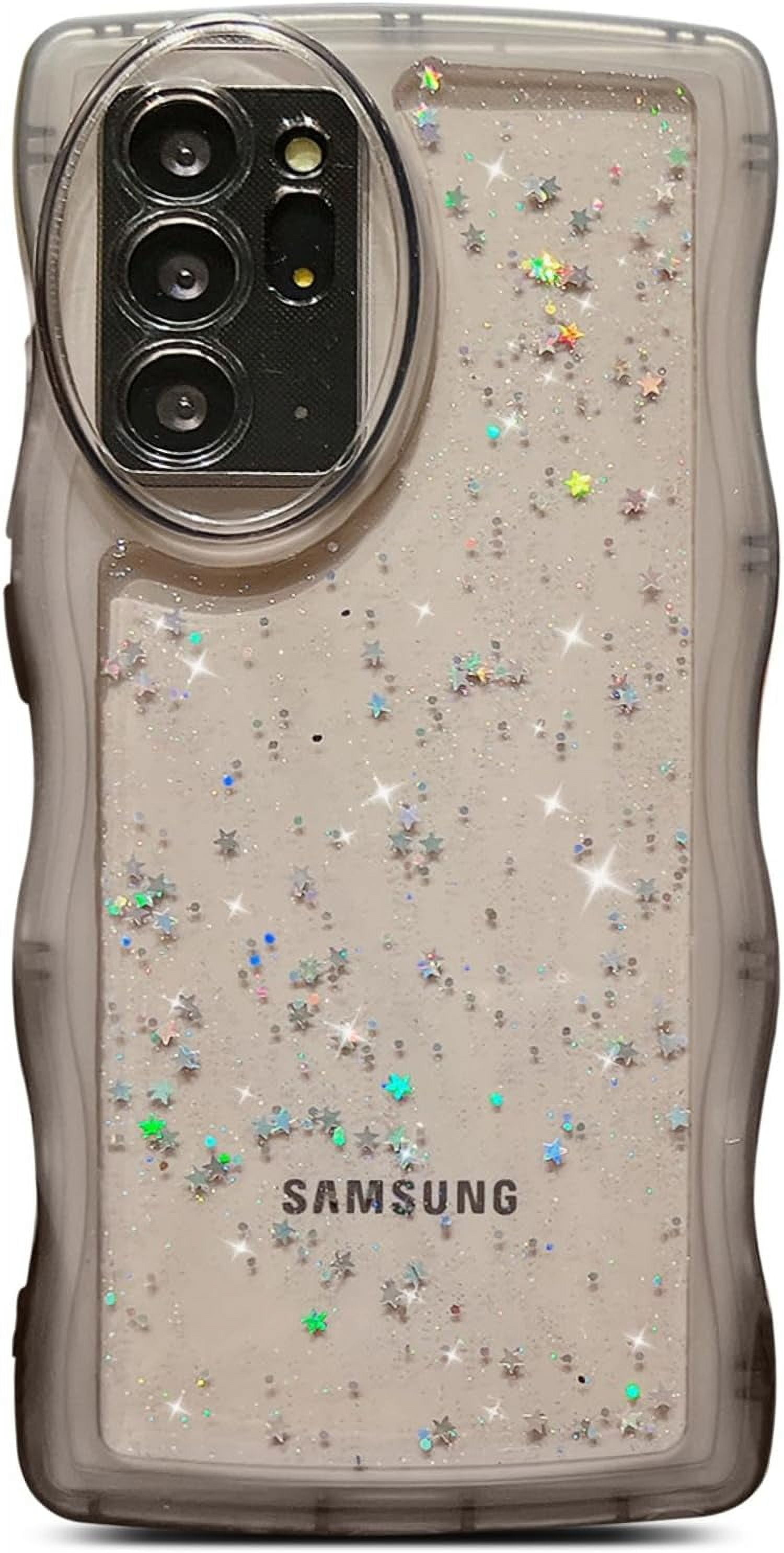 for Samsung Galaxy Note 20 Ultra Case Glitter Clear Bling Star ...