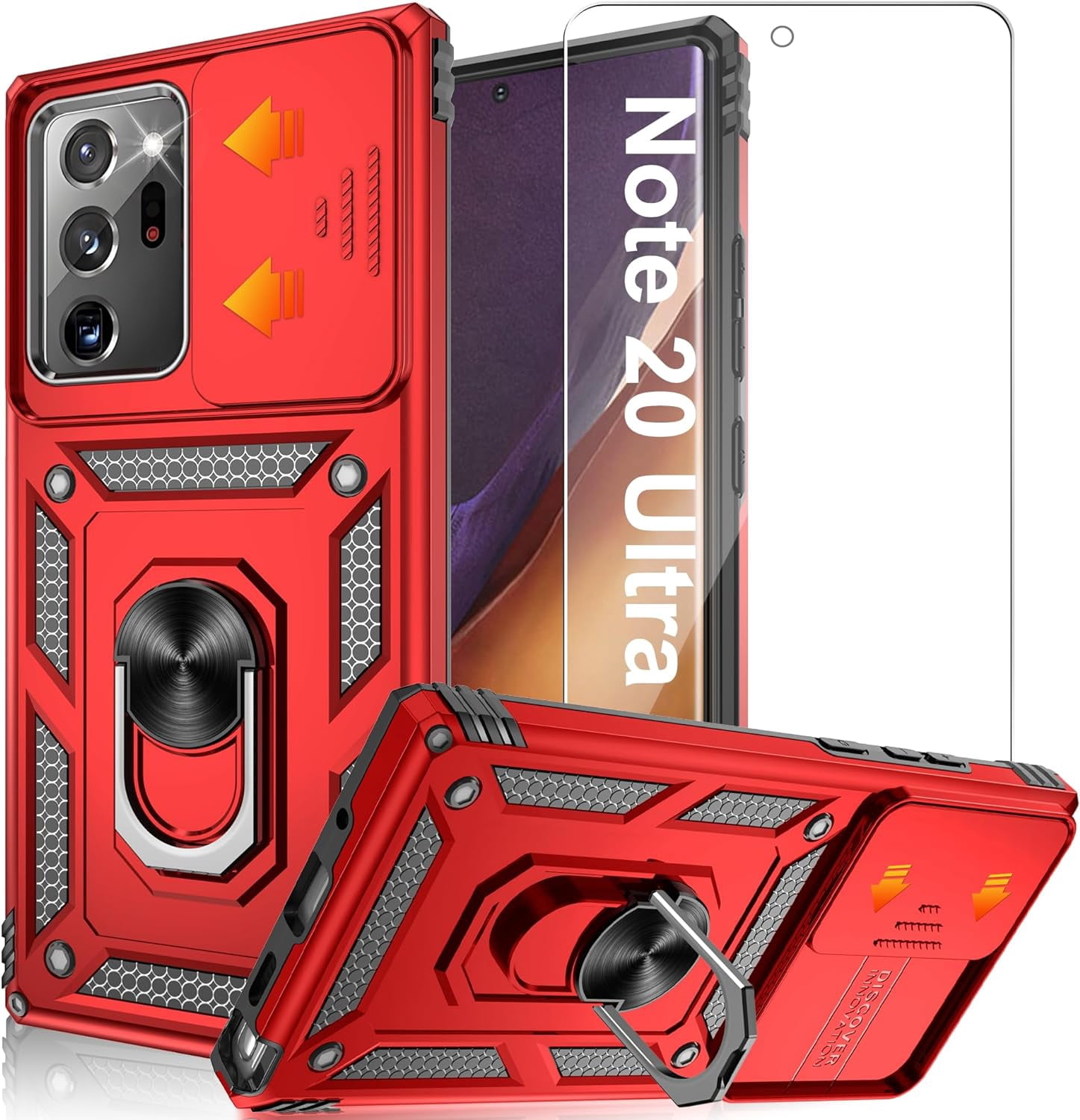 for Samsung Galaxy Note 20 Ultra Case with HD Screen Protector, Build ...
