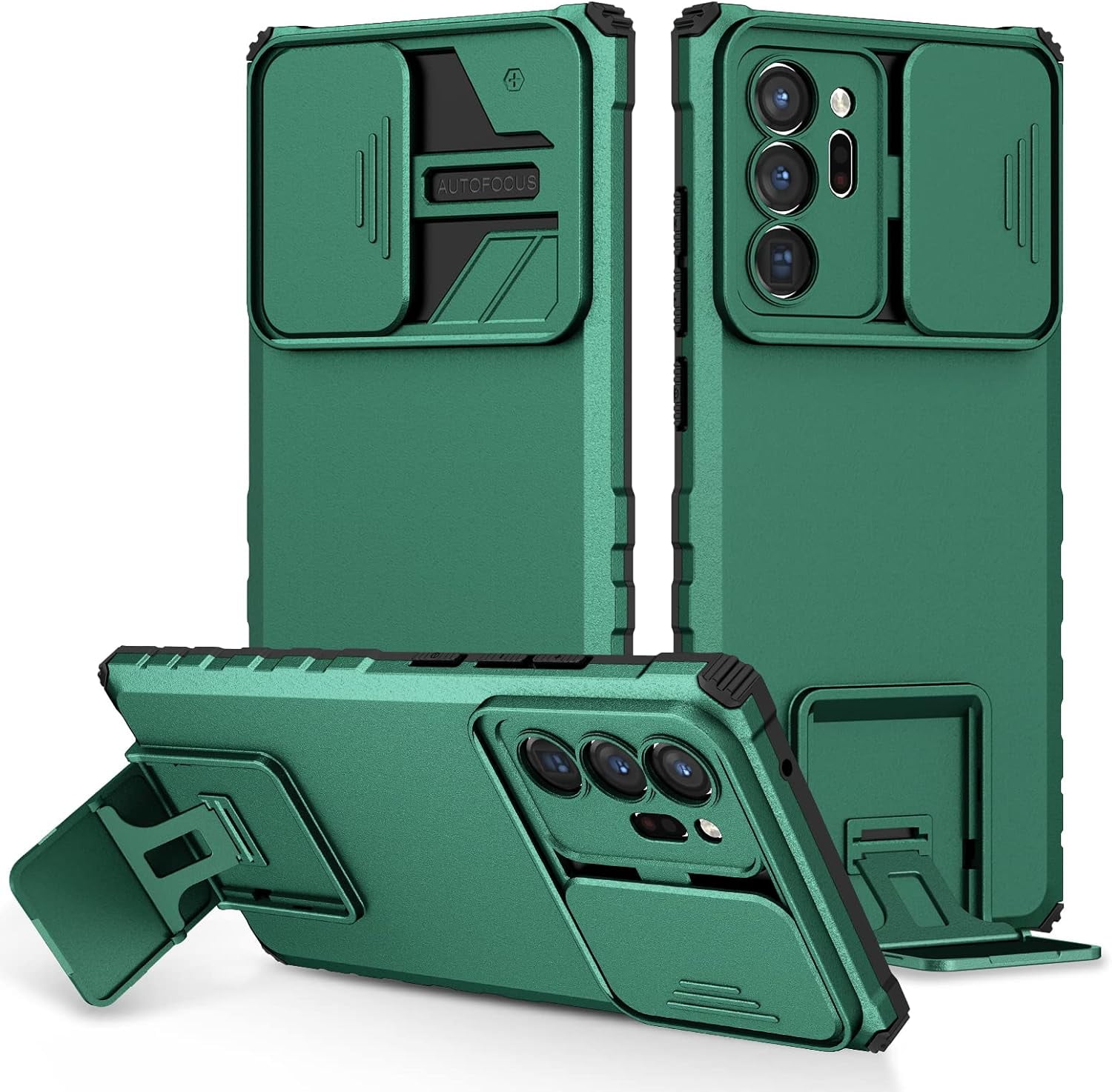 for Samsung Galaxy Note 20 Ultra Case, with Kickstand Slide Camera ...