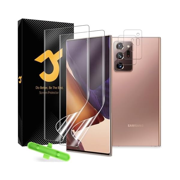 Samsung Galaxy Note 20 Ultra TPU Screen Protector 2 Pack [Not Glass ...