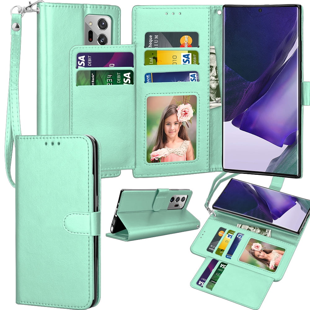 Samsung Galaxy Note 20 Wallet Case, Takfox PU Leather Flip Magnetic ...