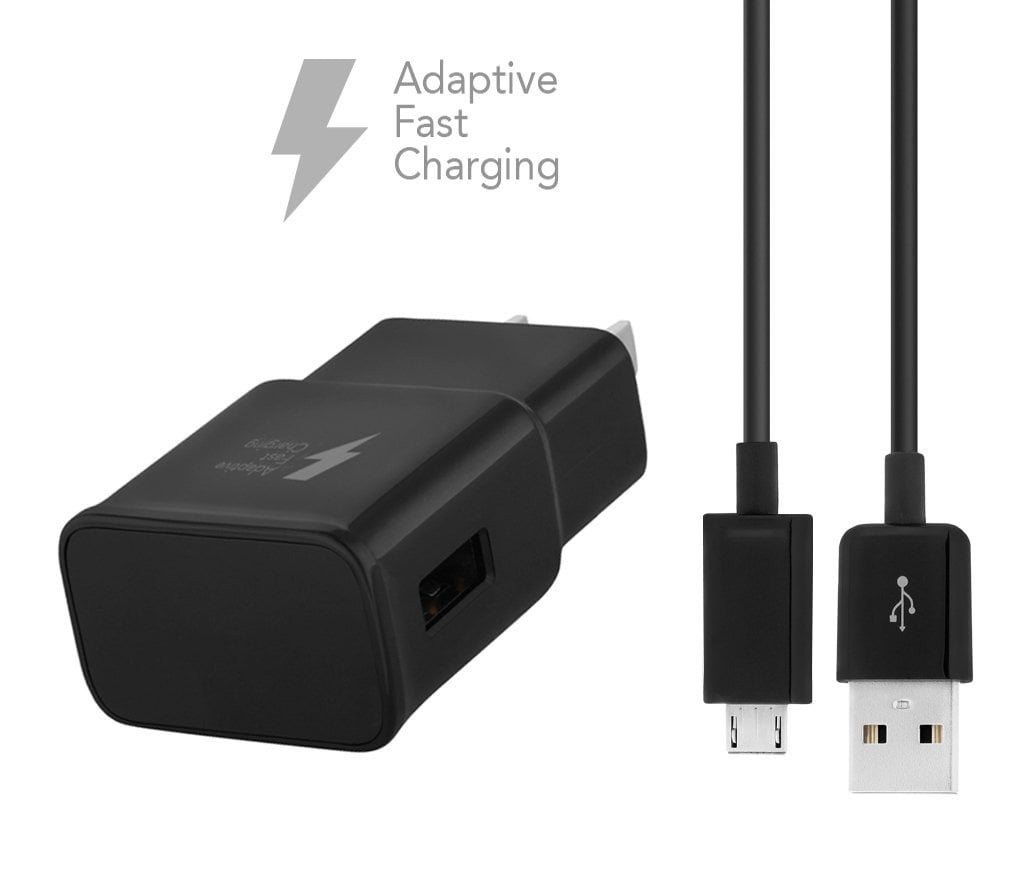 Samsung Galaxy Note 5 Charger Micro USB 2.0 Cable Kit by PHD (Car ...
