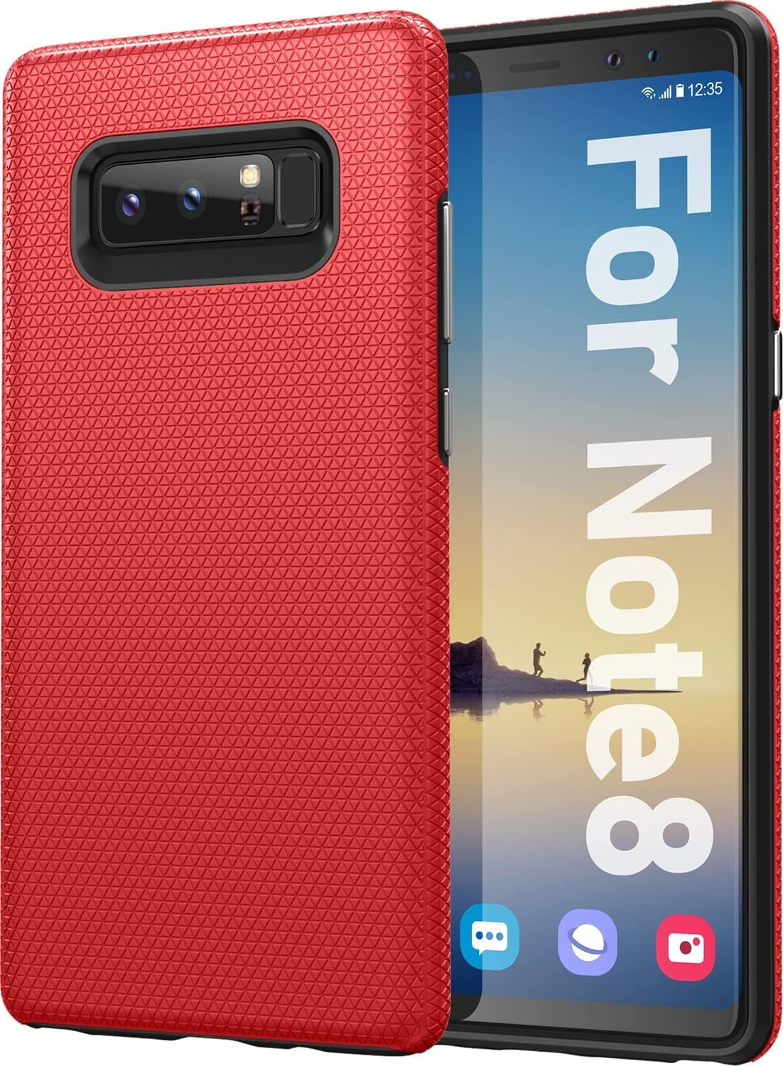 for Samsung Galaxy Note 8 Case, Dual Defender Durable Designed ...