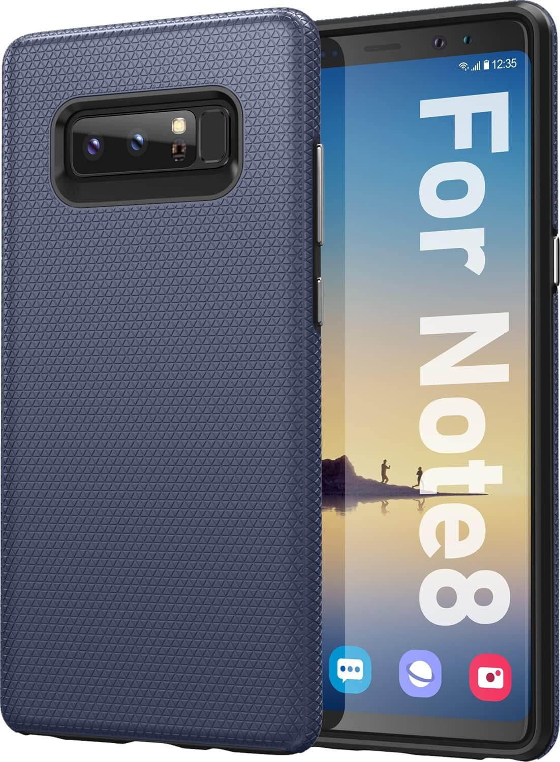 for Samsung Galaxy Note 8 Case, Dual Defender Durable Designed ...