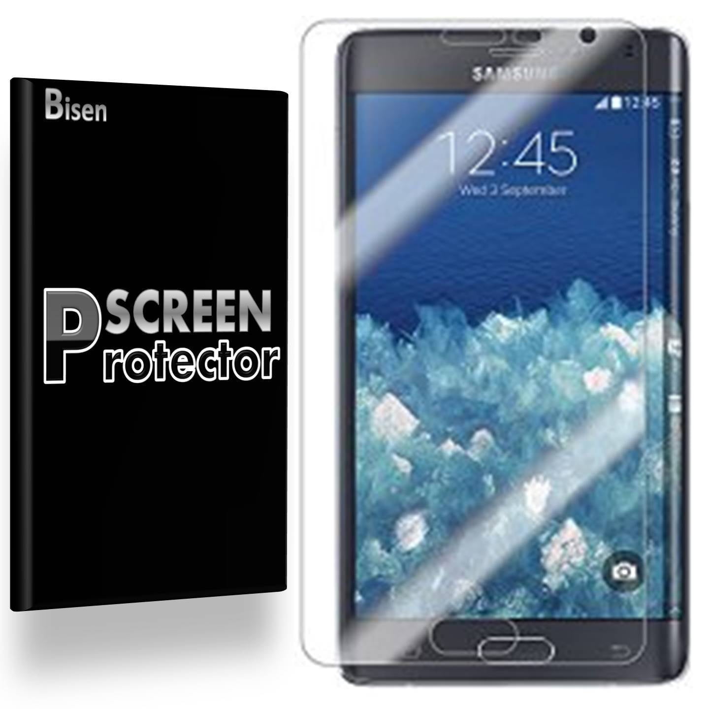 Samsung Galaxy Note Edge [2-Pack BISEN] Ultra Clear [Full Cover] Screen ...