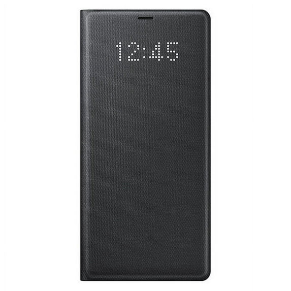 Samsung Galaxy Note8 LED View Wallet Case, Black - Walmart.com