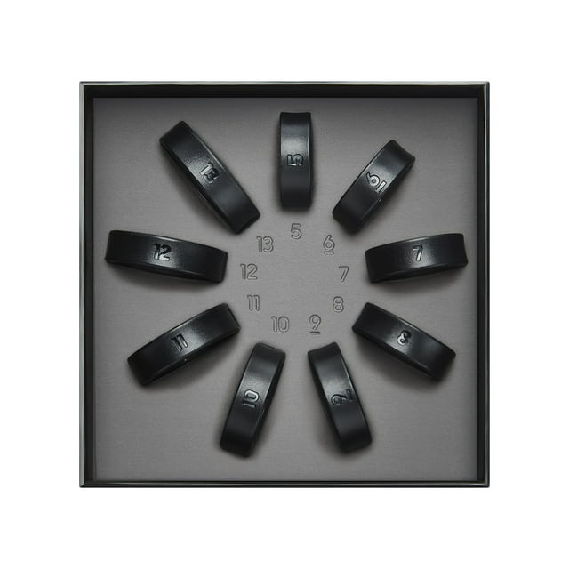 Samsung Galaxy Ring Sizing Kit, Includes 9 Sample Sizes, Black ...
