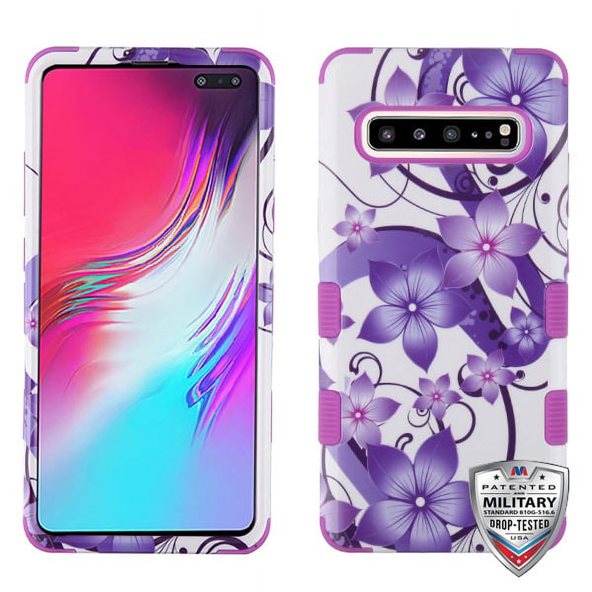 Samsung Galaxy S10 5g 6 7 Phone Case 3 In 1 Hybrid Impact Armor Hard
