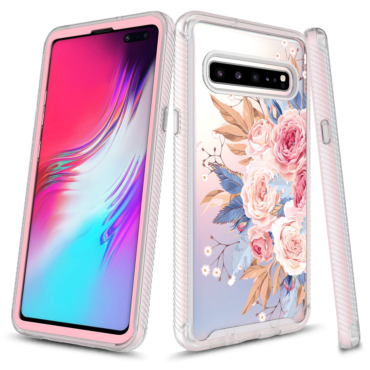 Samsung Galaxy S10 5G Case, KAESAR Graphic Design Shockproof Impact ...