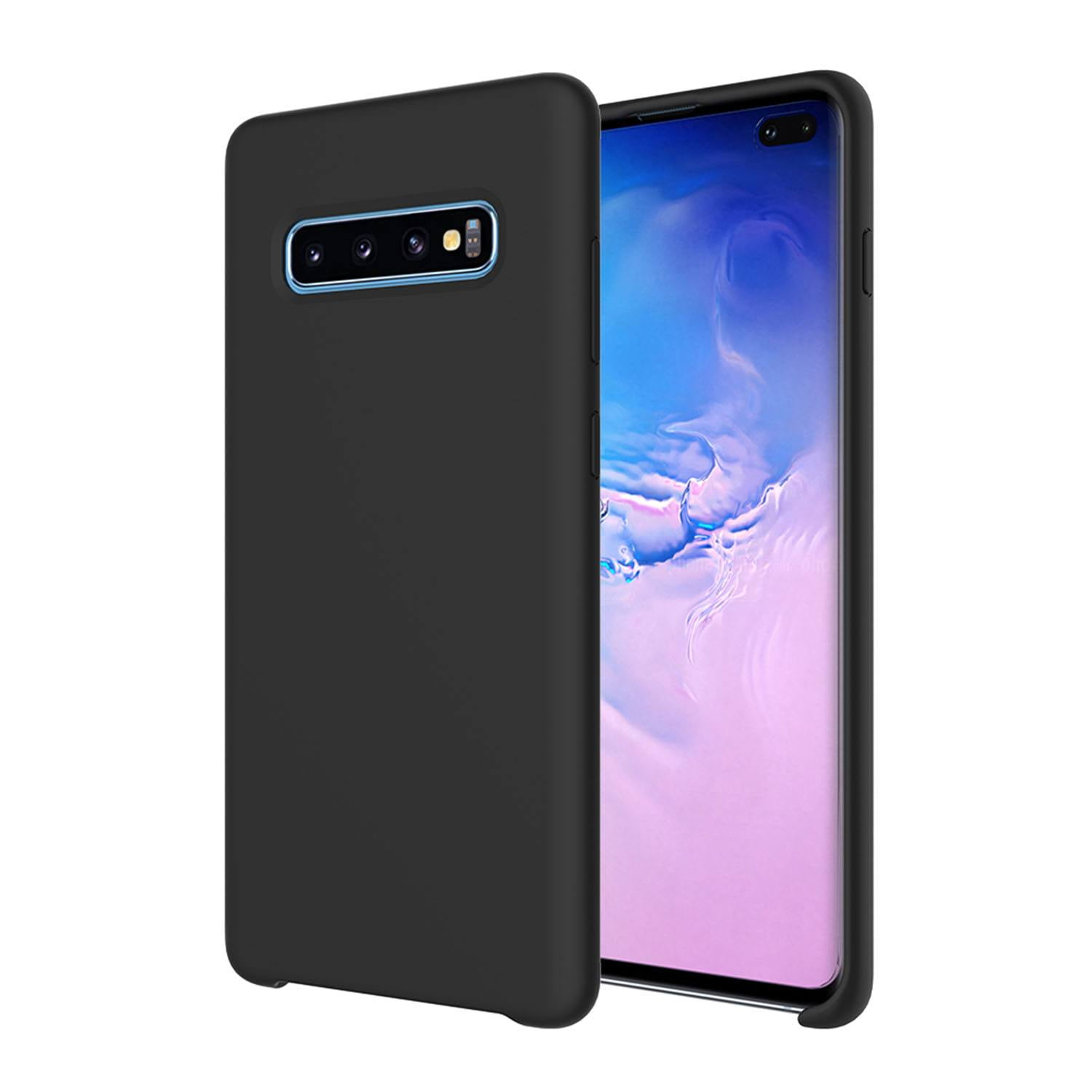 Samsung Galaxy S10+ Case - Liquid Silicone, TPU - Walmart.com