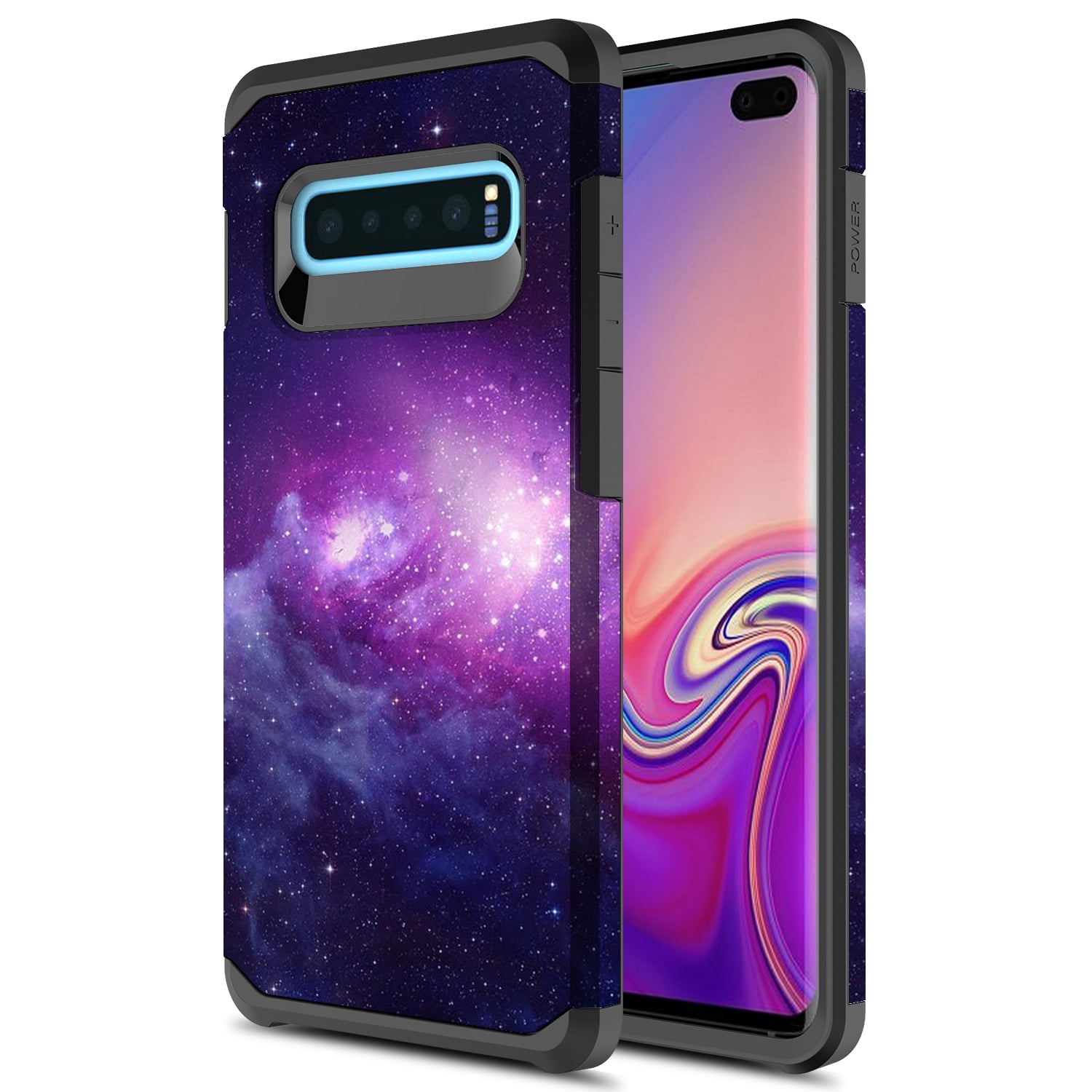 Rosebono Slim Hybrid Shockproof Hard Cover Cell Phone Case for Samsung ...