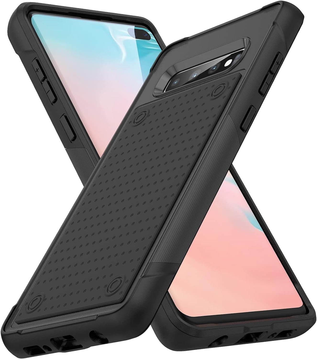 for Samsung Galaxy S10 Plus Case Galaxy S10+ Case Gift Militay Grade ...