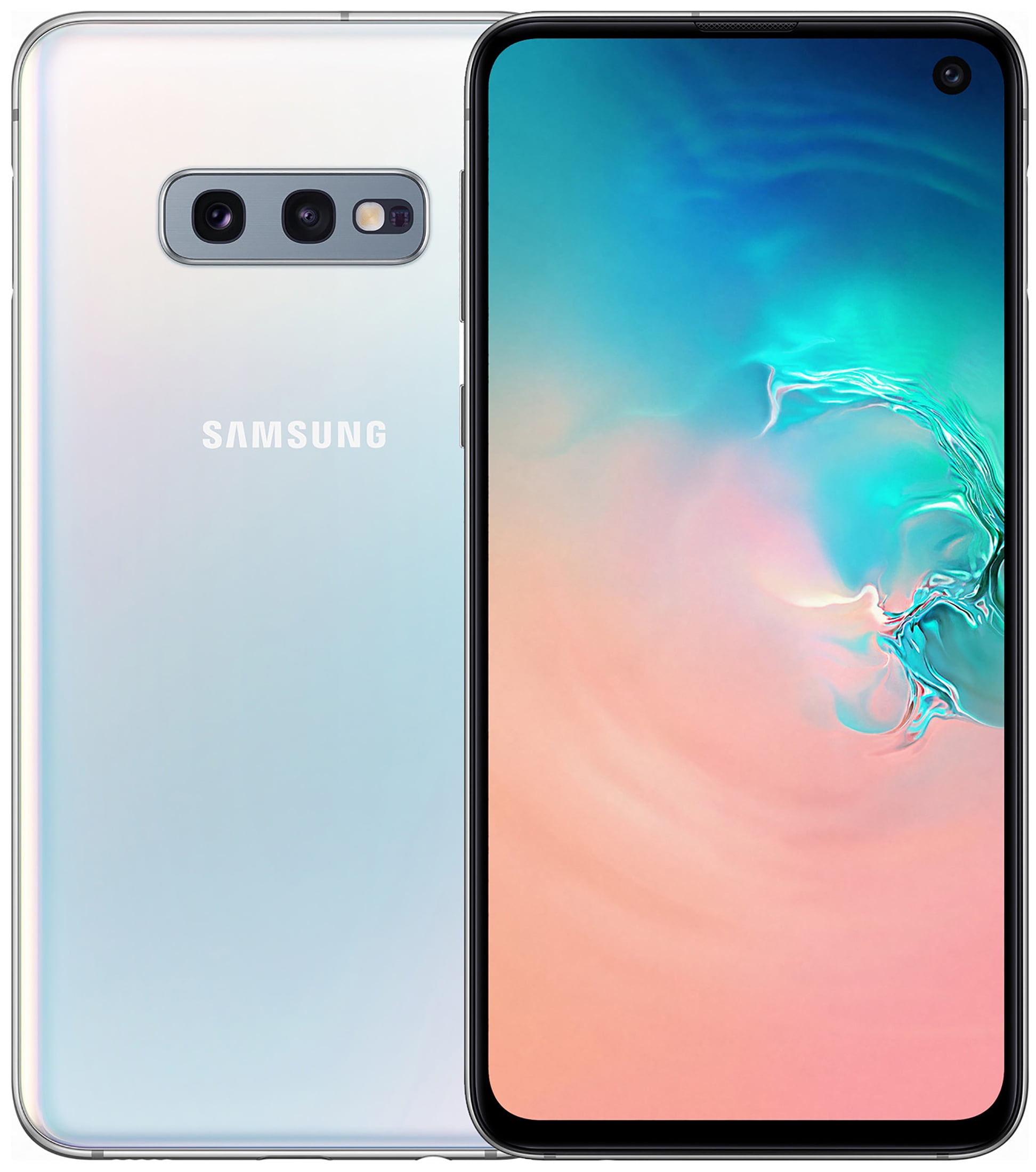 Samsung Galaxy S10e G970 128GB Unlocked GSM LTE Phone w/ Dual 12MP/16MP Camera's - Prism White ...