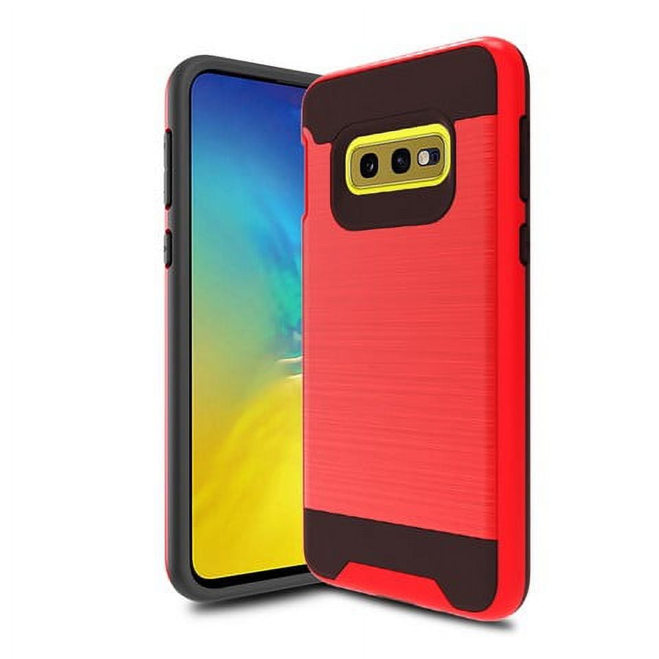 Samsung Galaxy S10e Defender Series Case, 2-Piece Hybrid Shockproof Hard Cover, 60 Days Warranty ...