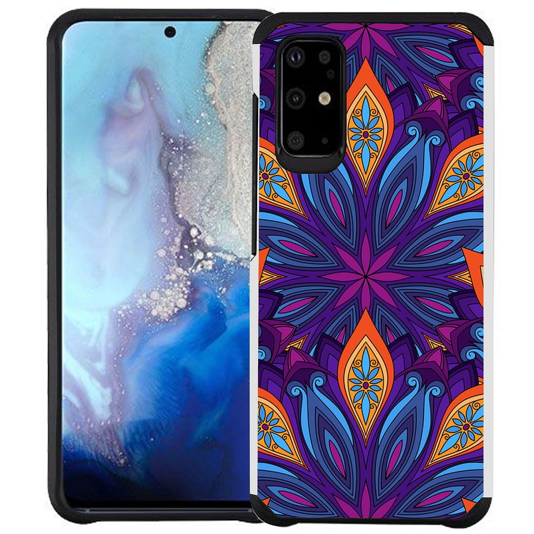 Samsung Galaxy S20 Case - Colorful Design Hybrid Armor Case Shockproof ...