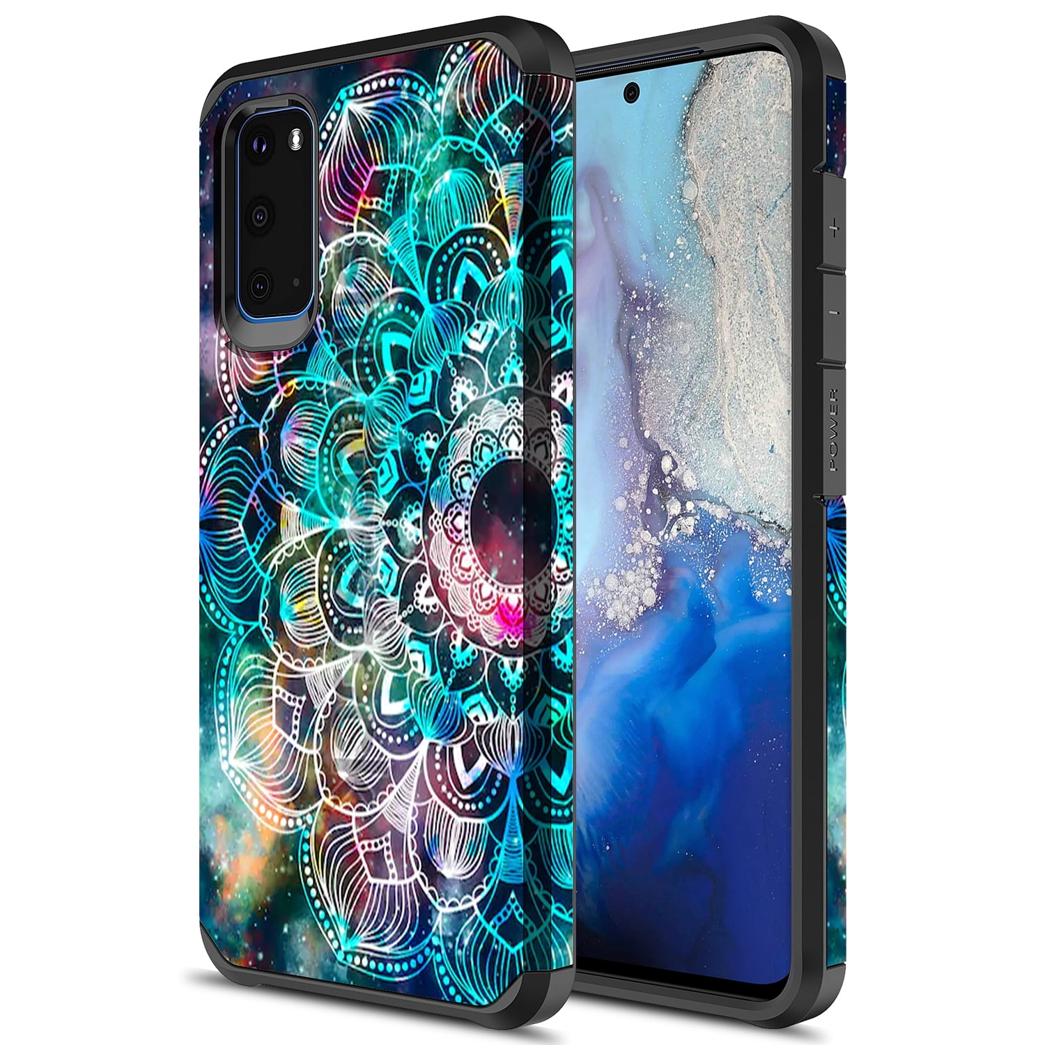 Samsung Galaxy S20 Case, KAESAR Hybird Drop Protection Sleek Slim Dual Layer Shockproof Colorful ...