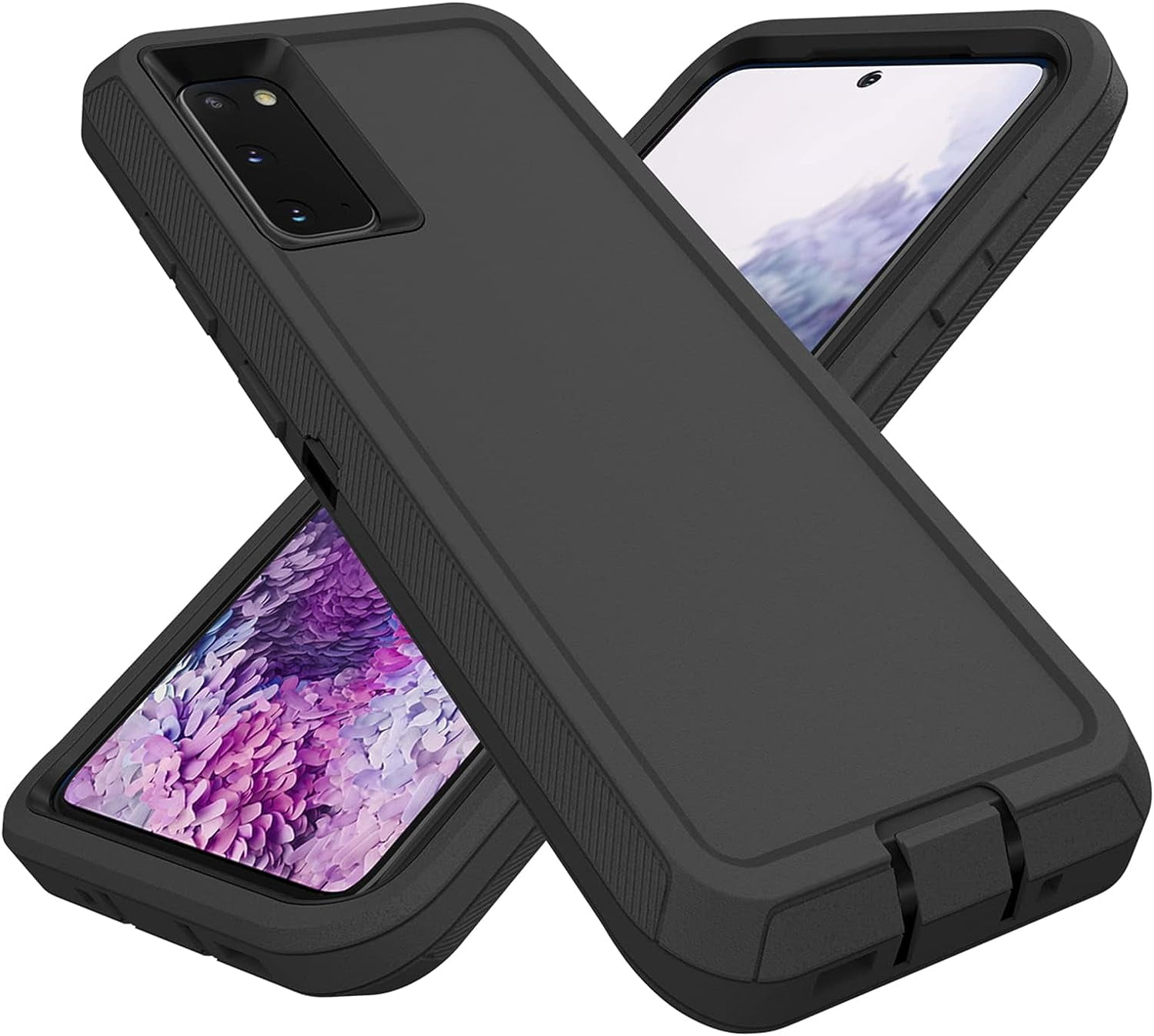 Samsung Galaxy S20 Case (NOT for S20 Plus), Heavy Duty Durable Protective Case Dustproof ...