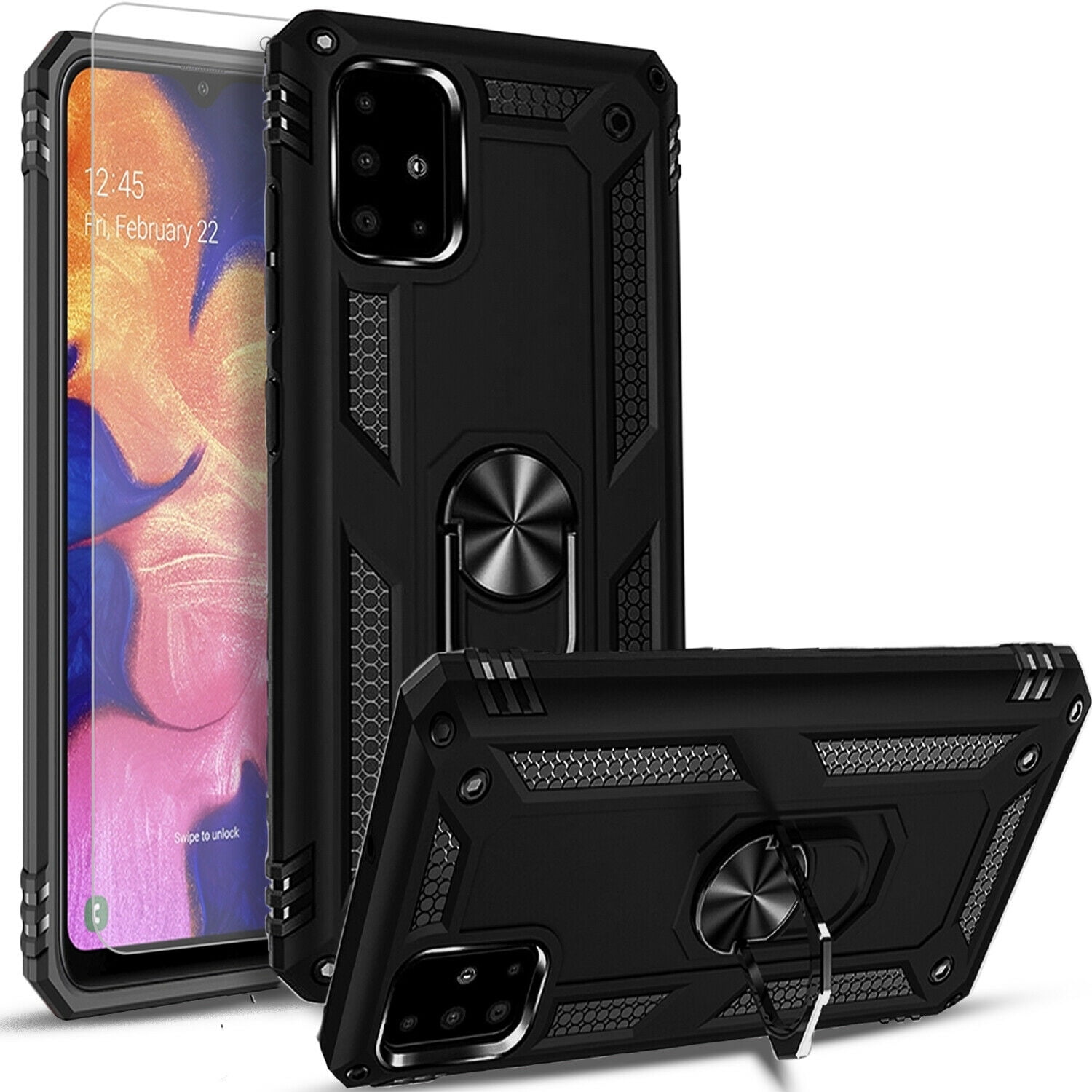 Samsung Galaxy S20 Case, With [Tempered Glass Screen Protector Included ...