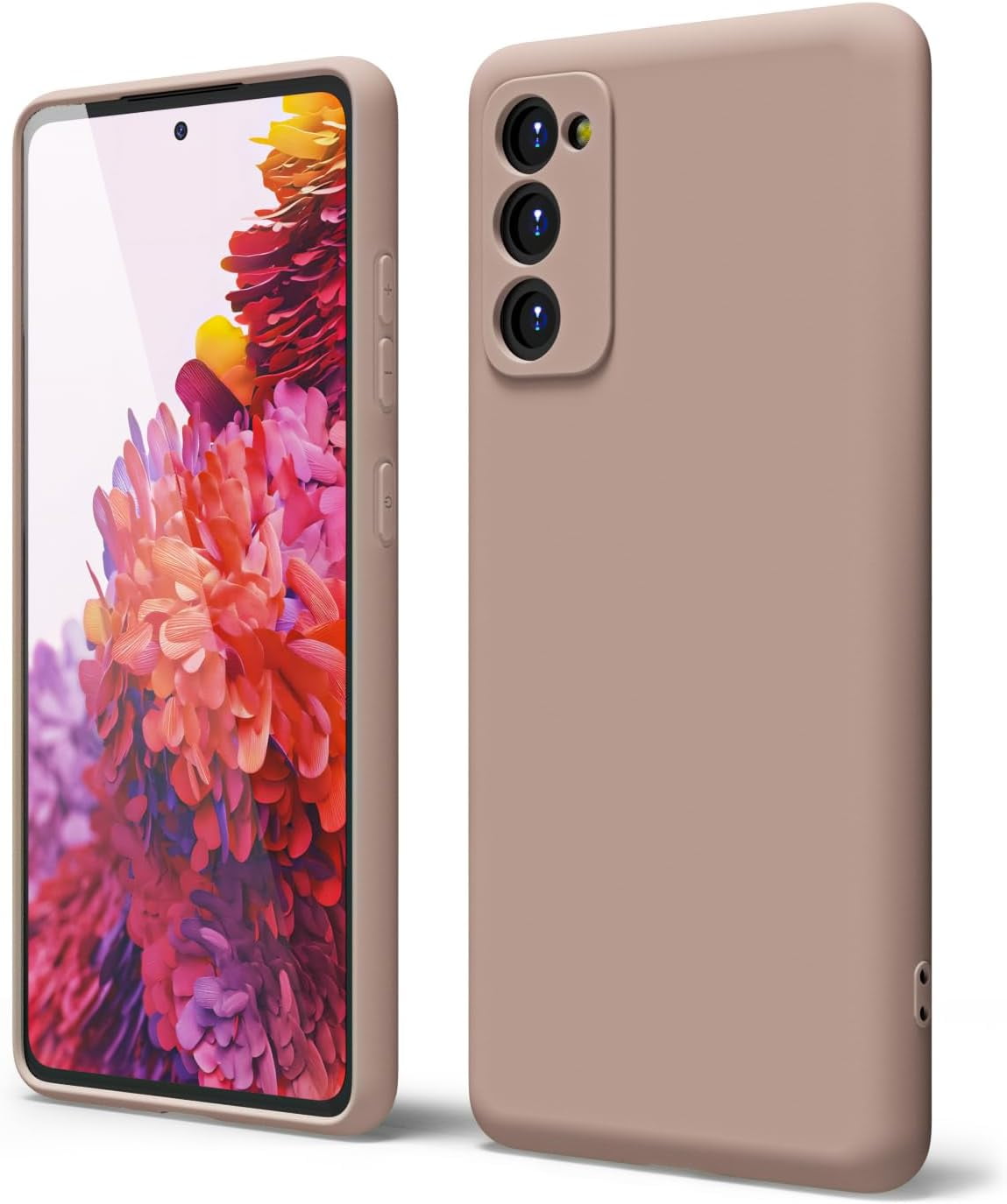 for Samsung Galaxy S20 FE 5G Phone Case Liquid Silicone, Cute Thin Slim Soft Rubber TPU Plain ...