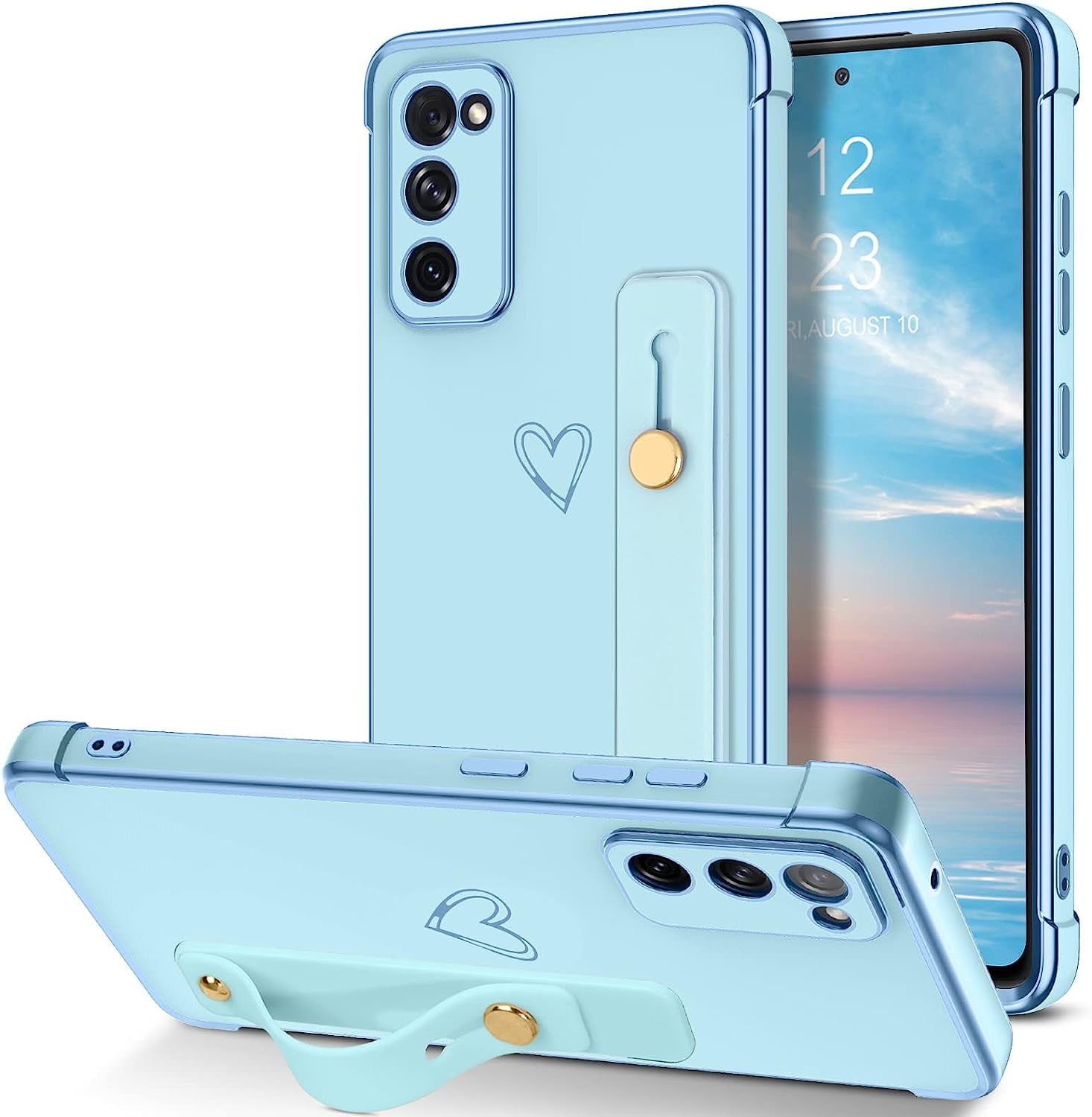 Samsung Galaxy S20 FE Case, Galaxy S20 FE 4G/5G Phone Case Love Heart ...