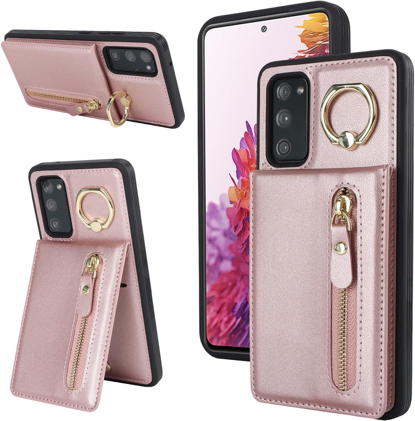 Samsung Galaxy S20 FE Case with Card Holder for Women, Samsung Galaxy S20 FE Phone Case Wallet ...