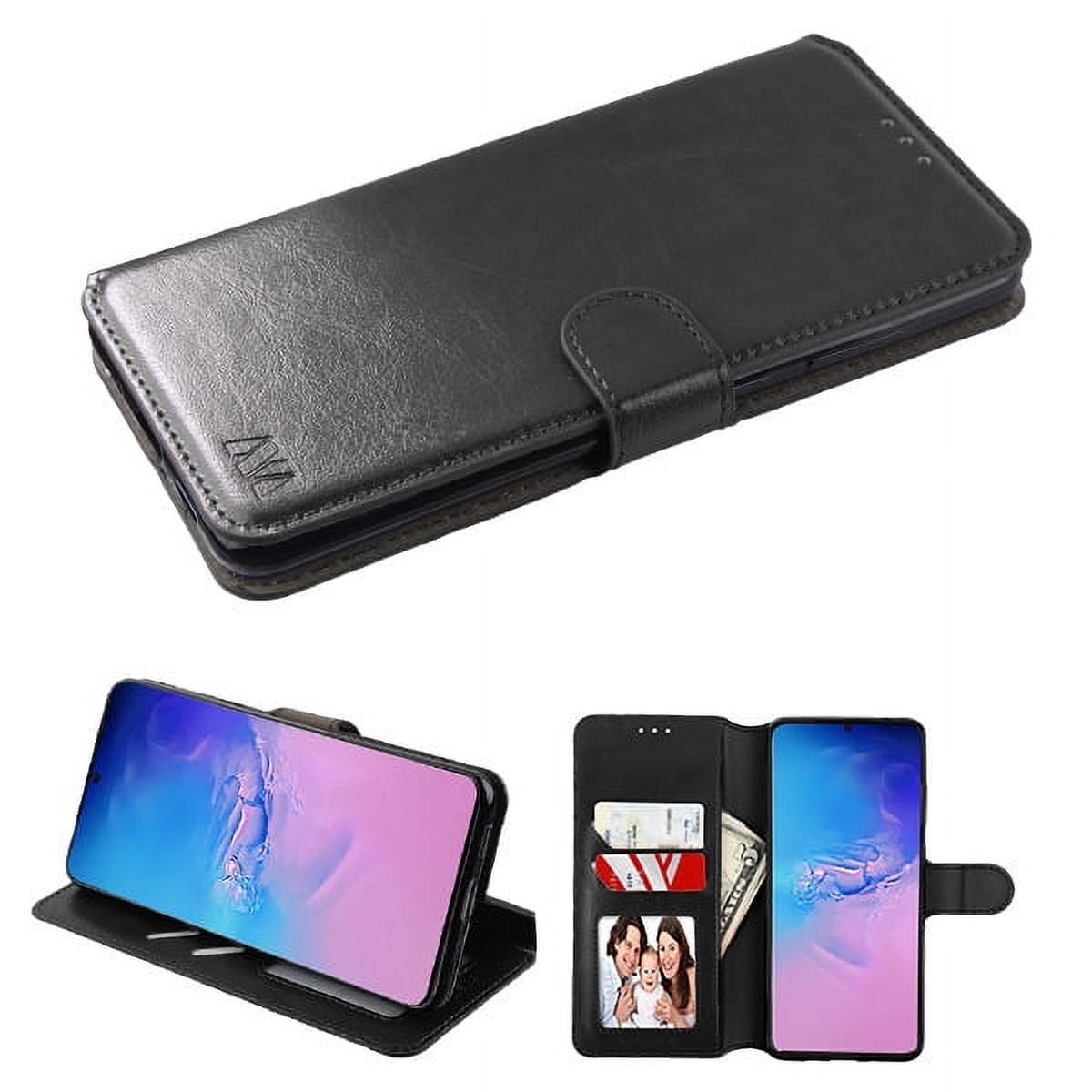 Samsung Galaxy S20 ULTRA (6.9") Phone Case Leather Flip Wallet Case ...