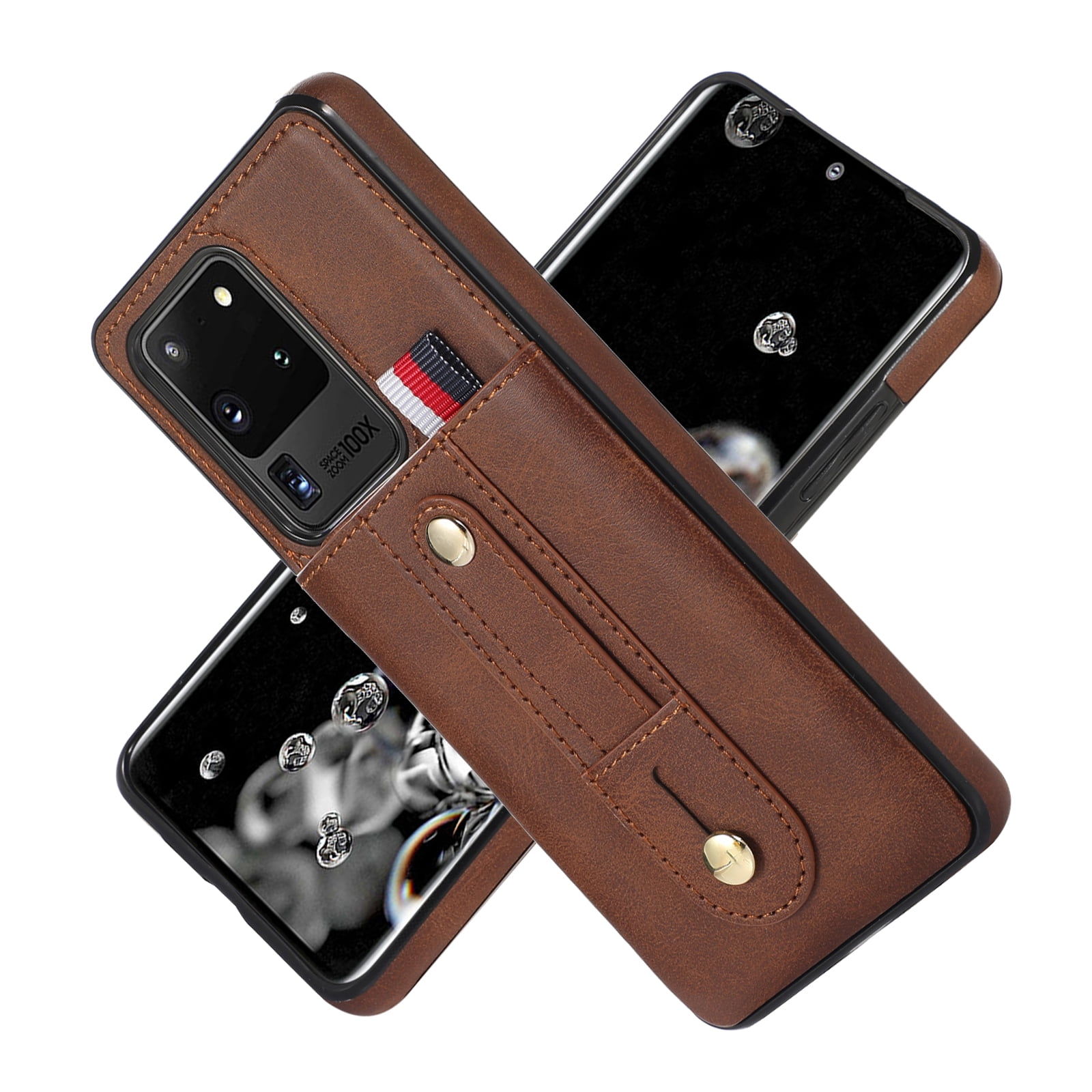 for Samsung Galaxy S20 Ultra Case, Lightweight Premium PU Leather ...