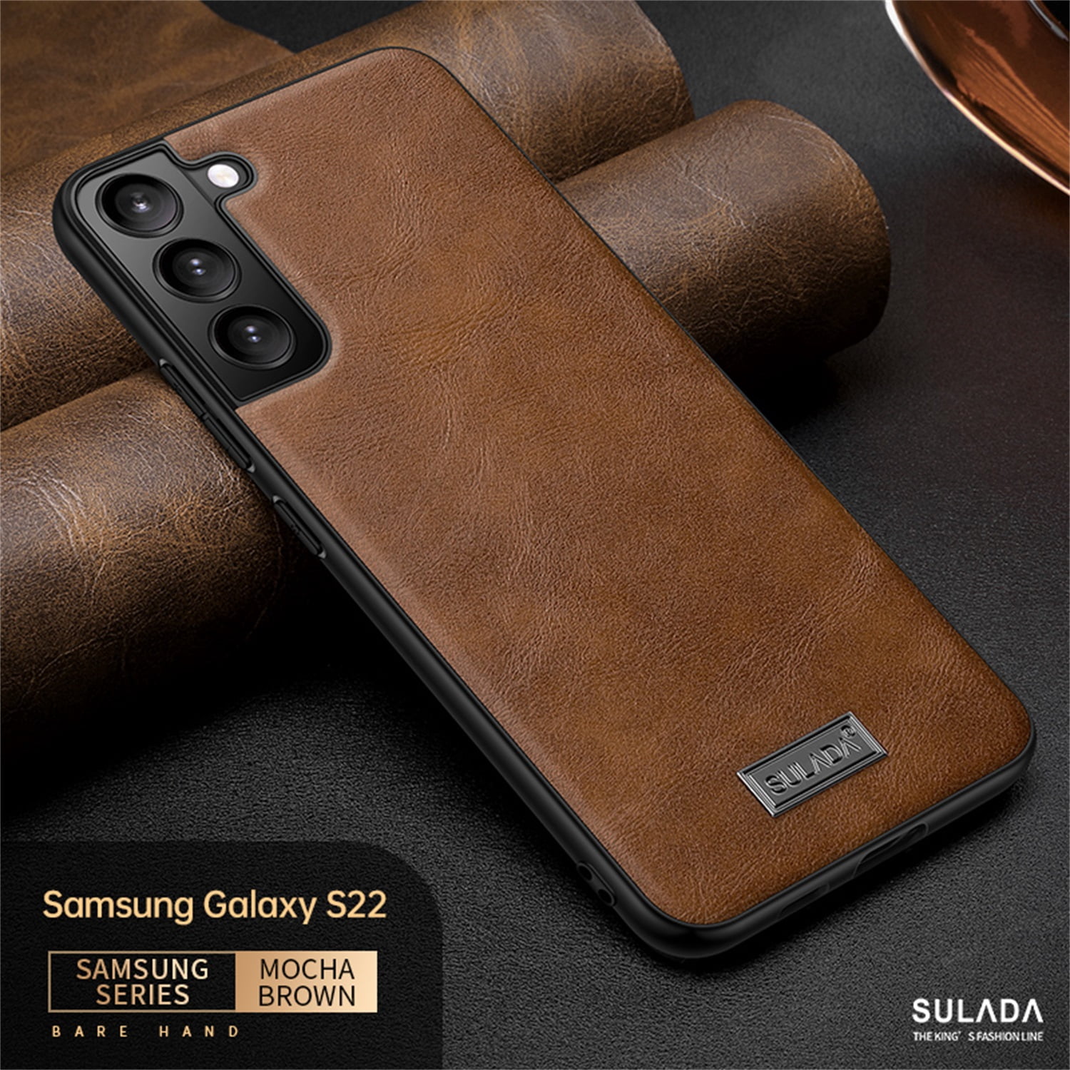 for Samsung Galaxy S20 Ultra Leather Case Wireless Charging, Slim ...